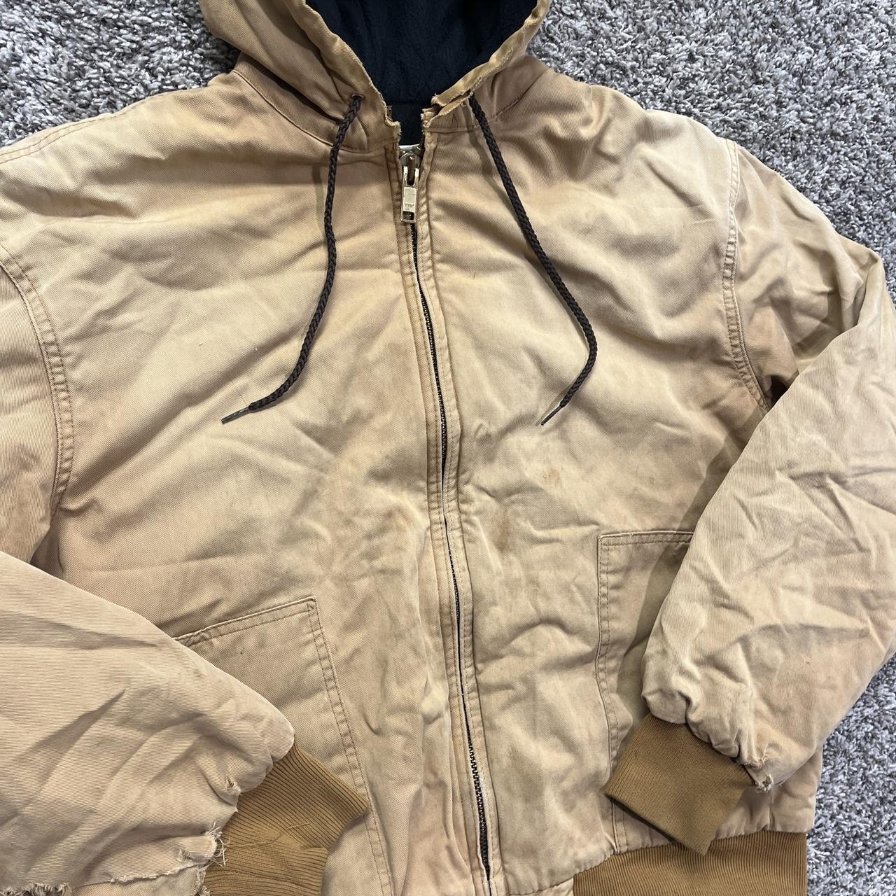Vintage 90s Tan Essential Canvas Heavyweight... - Depop