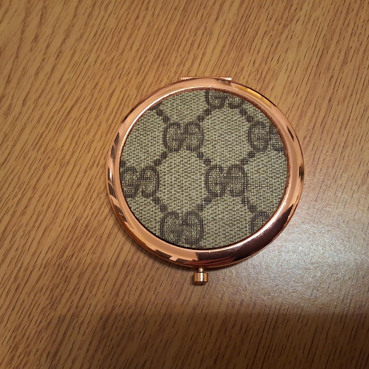 Reworked double mirror compact using genuine Gucci... - Depop