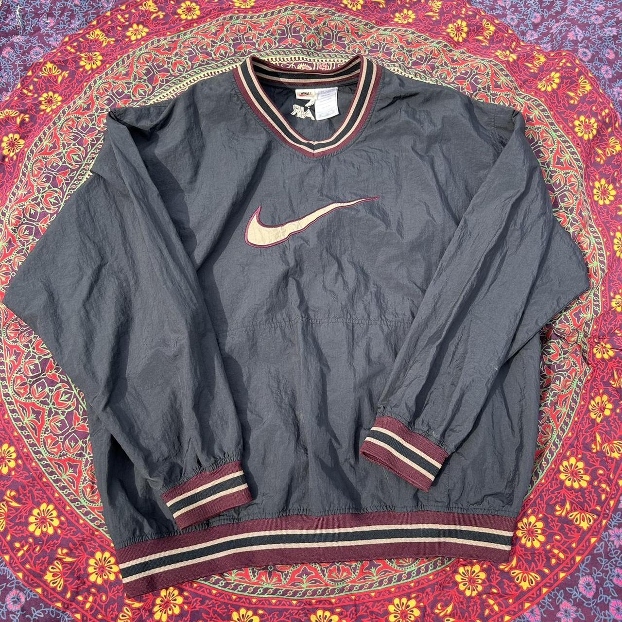 Vintage Nike Pullover Windbreaker Size XXL (27x30) - Depop