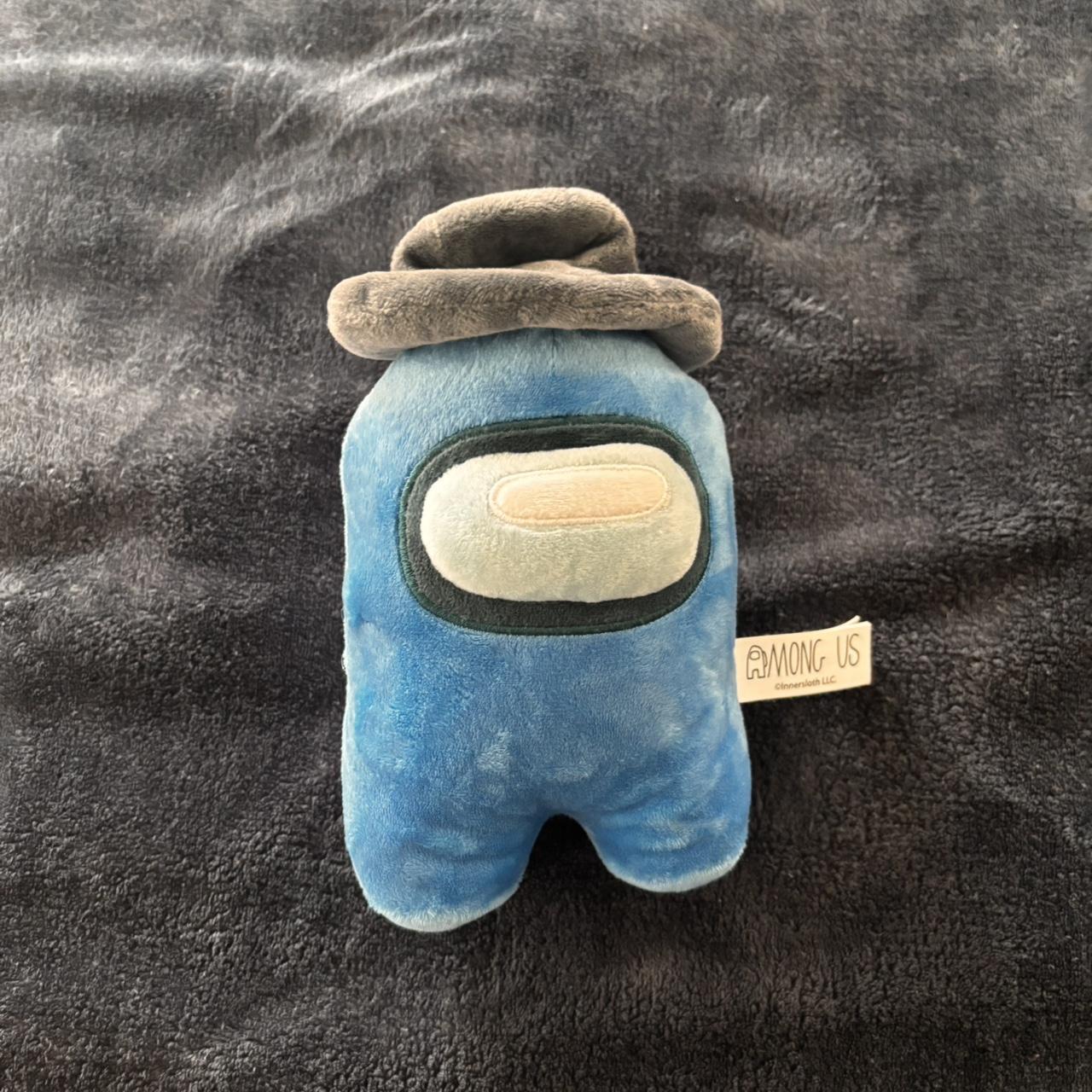 Blue Among Us plush toy #AmongUs #plush #amogus... | Depop