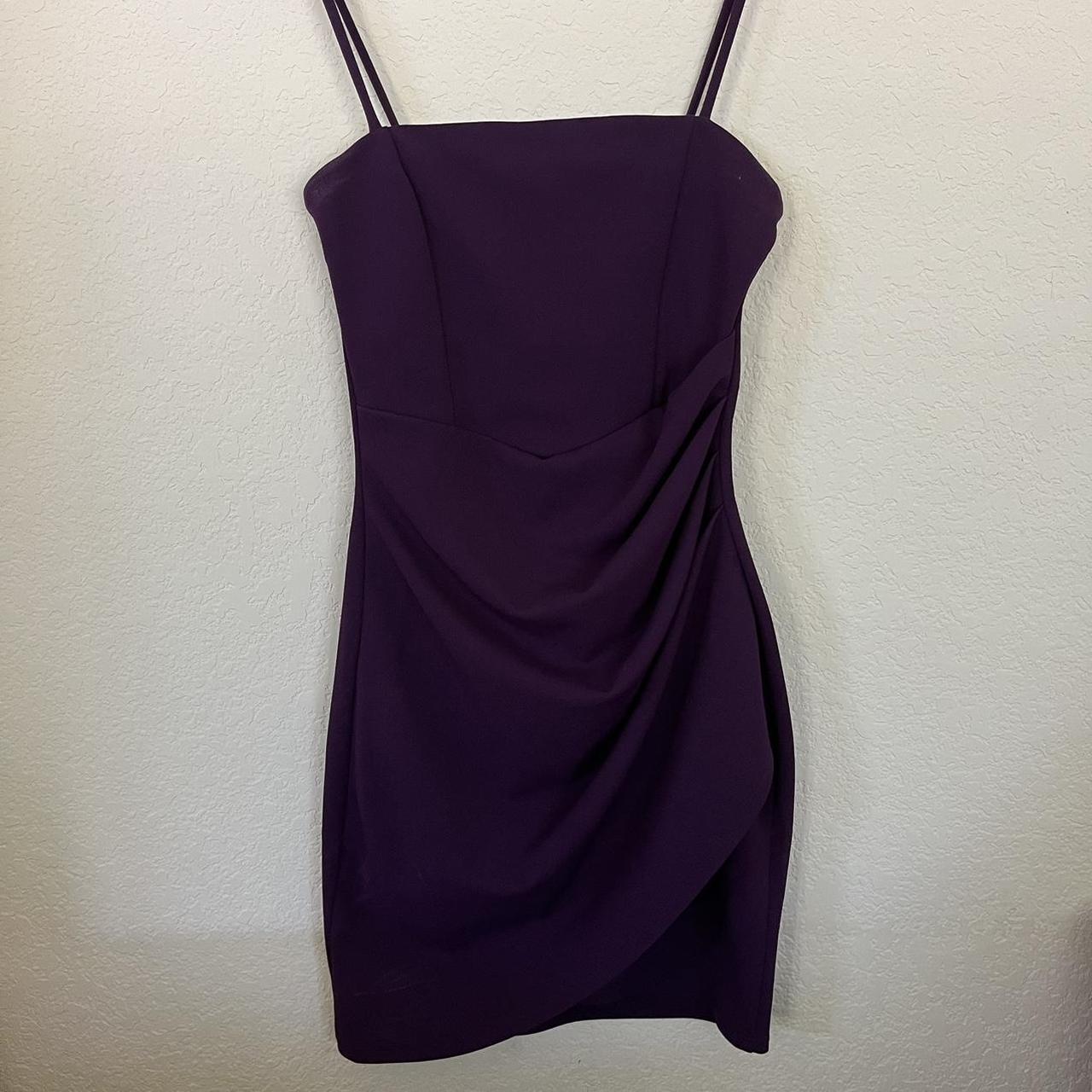 windsor purple plum homecoming dress... - Depop