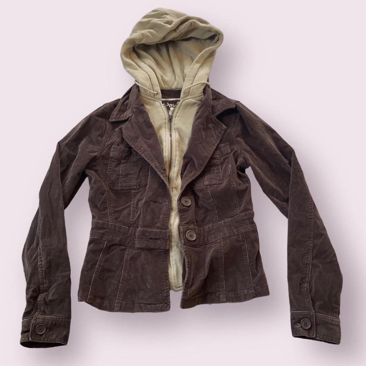 Layered Corduroy Jacket This super cute and unique... - Depop