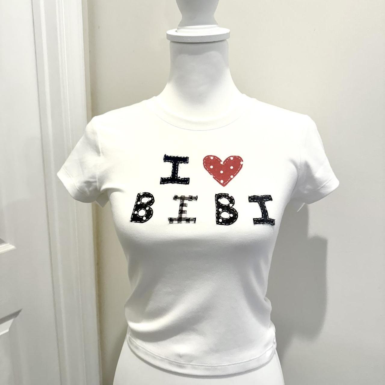 i heart bibi top handmade by me for her concert, i... | Depop