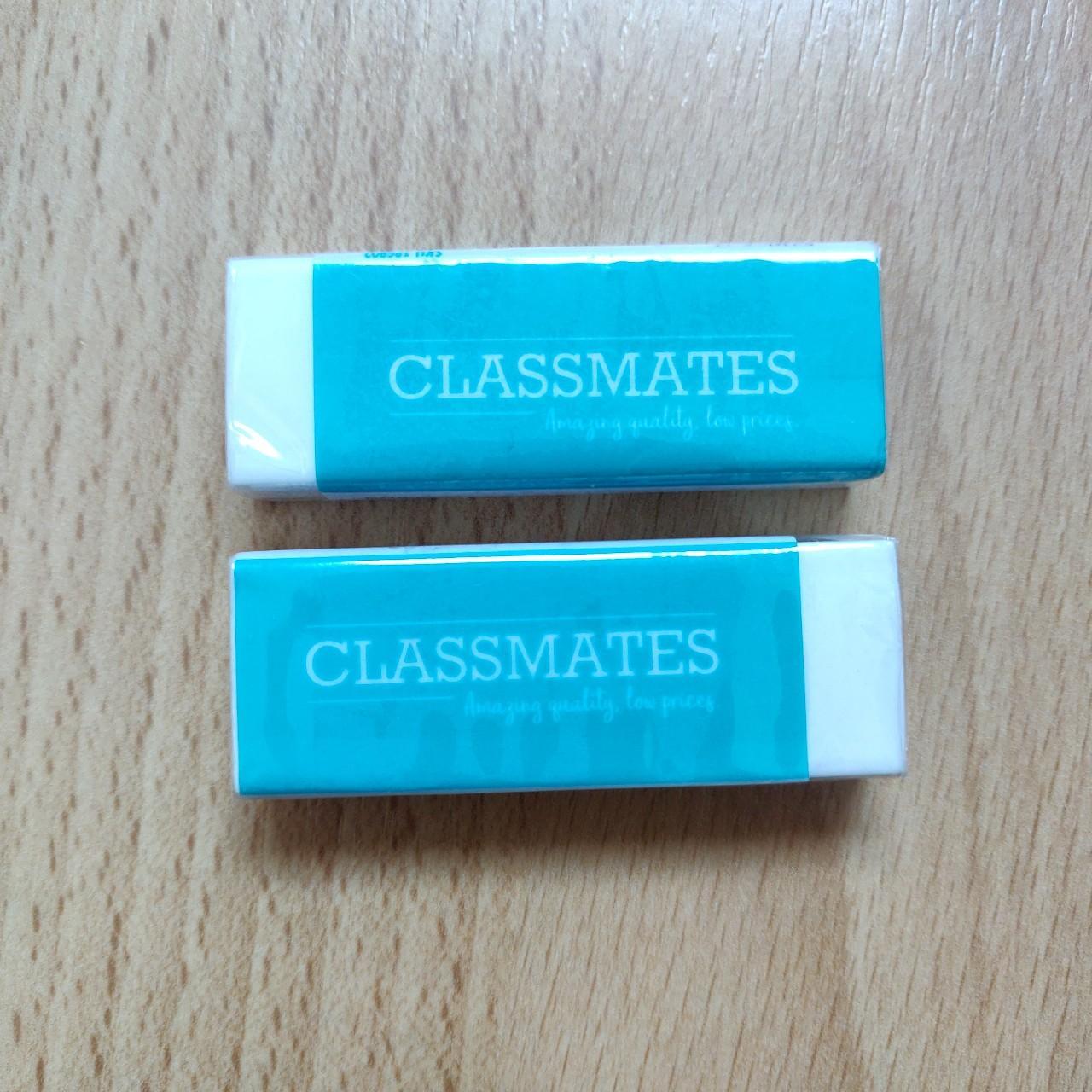 2x Classmates Rubbers Erasers for School, Work,... - Depop