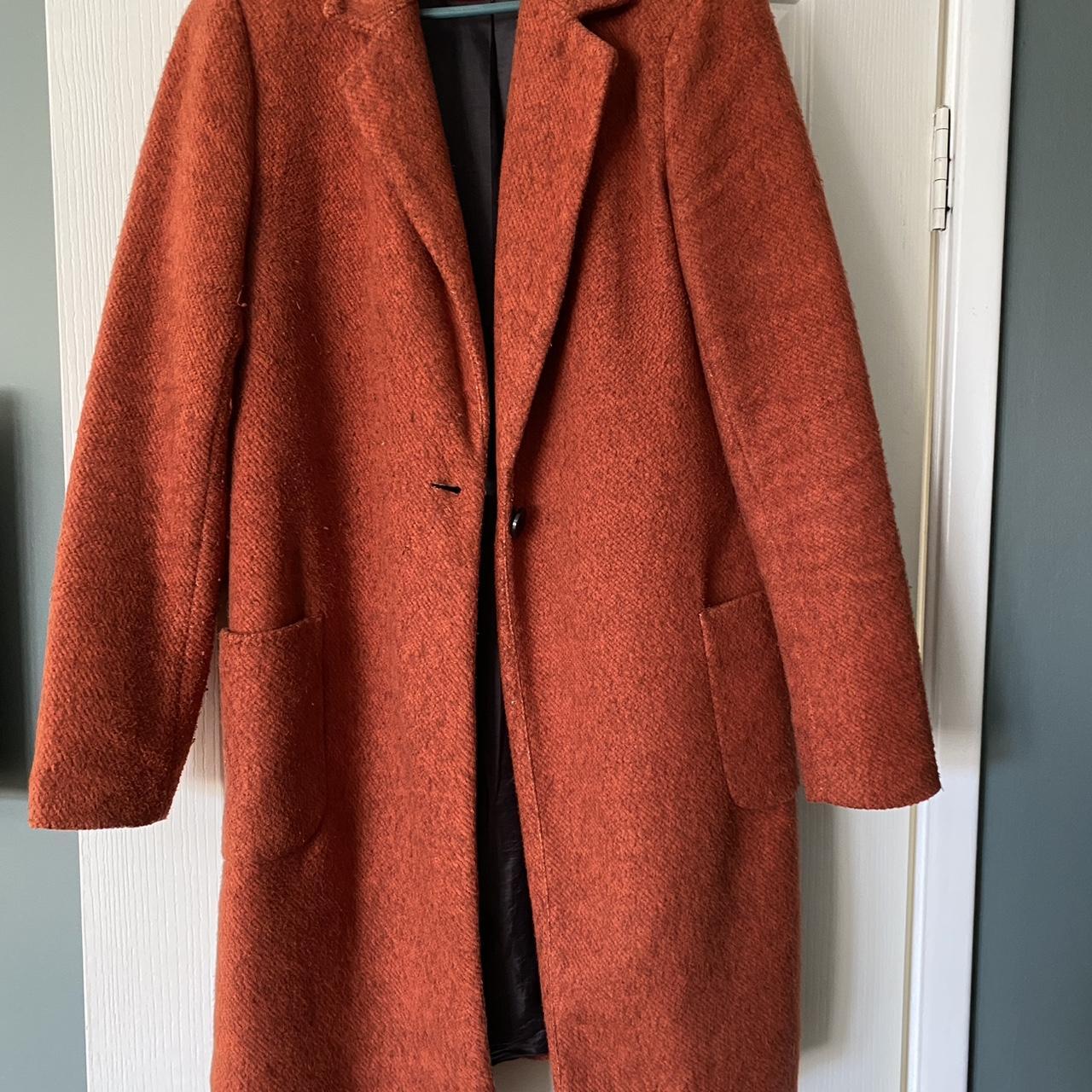 ONLY duster coat in beautiful burnt orange colour,... - Depop