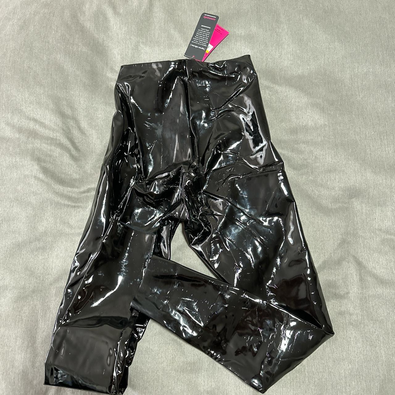 COMMANDO PATENT LEGGINGS - Depop