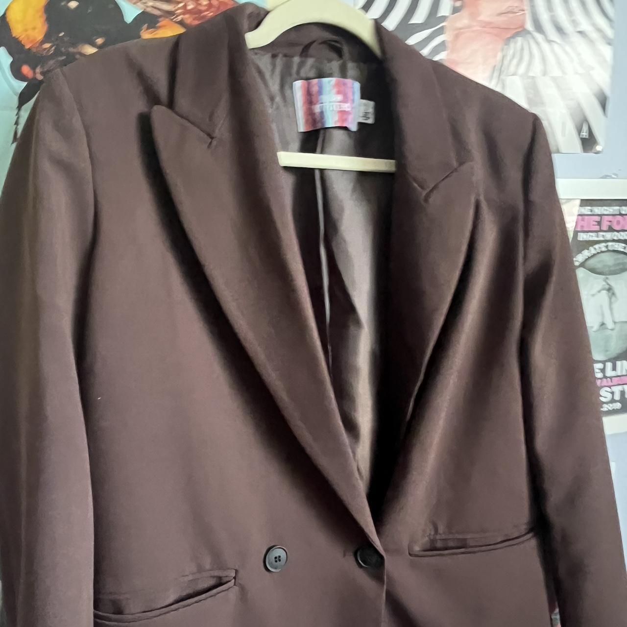 Urban Outfitters Brown Blazer Paid 40$ for... - Depop