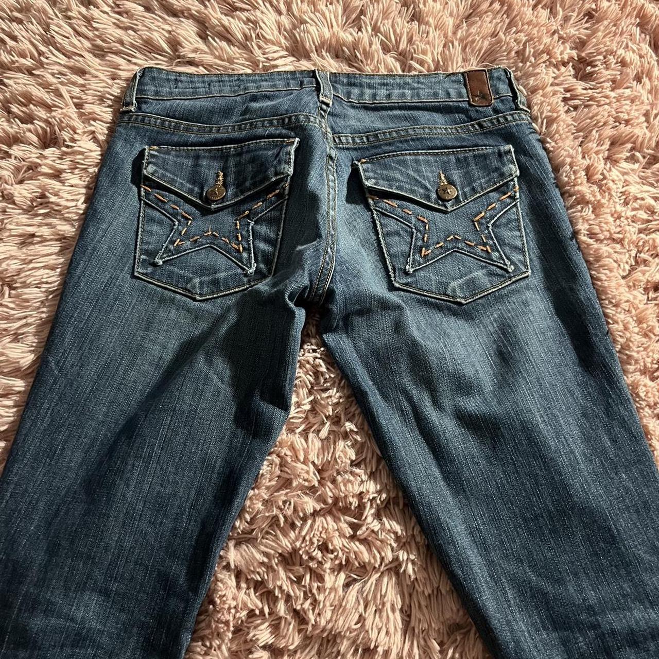 people’s liberation low rise + flared jeans!! have... - Depop