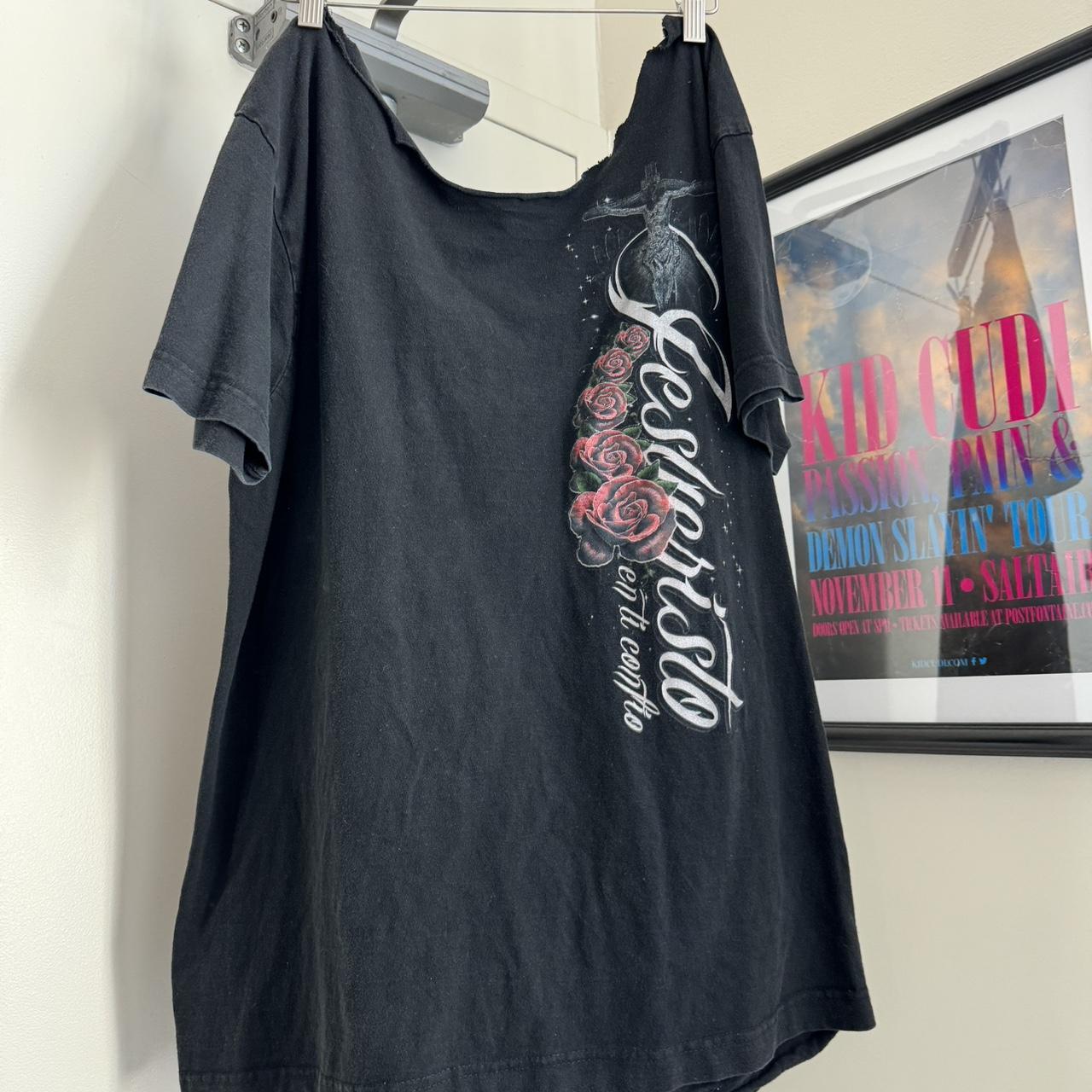 Jesus cristo Jesus crop shirt Big neck chop but will... - Depop