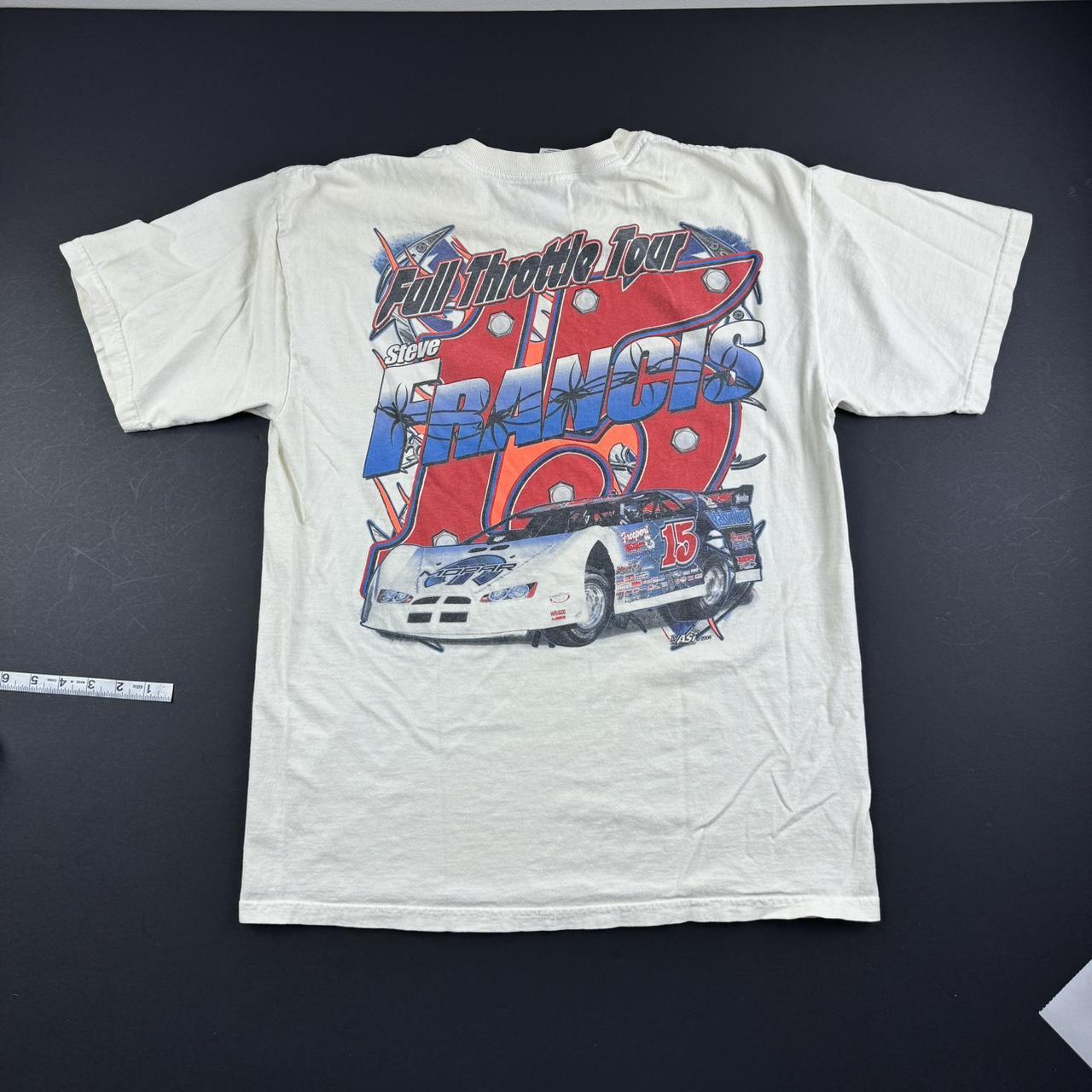 Vintage late 90s early 200s nascar racing t shirt... - Depop