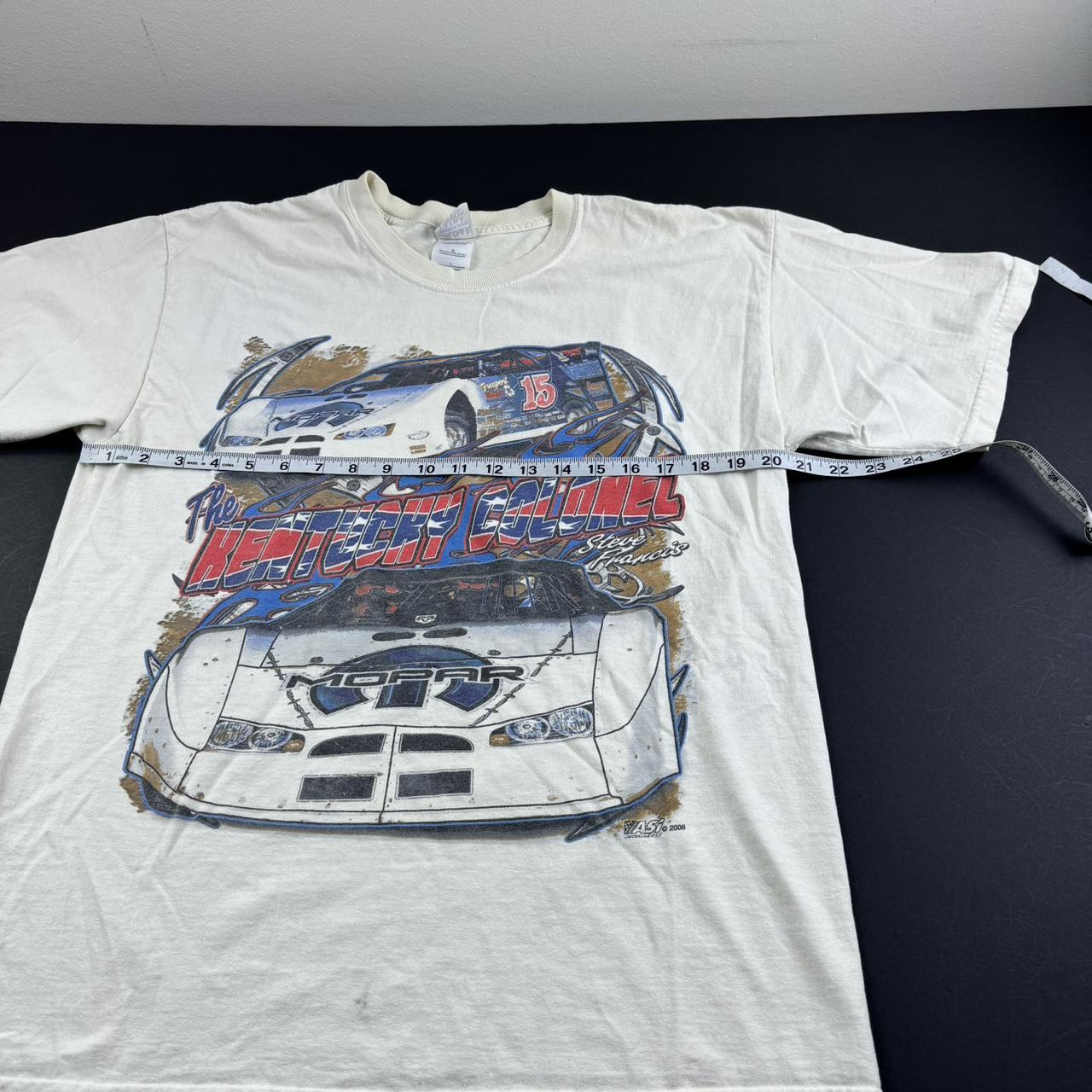 Vintage late 90s early 200s nascar racing t shirt... - Depop