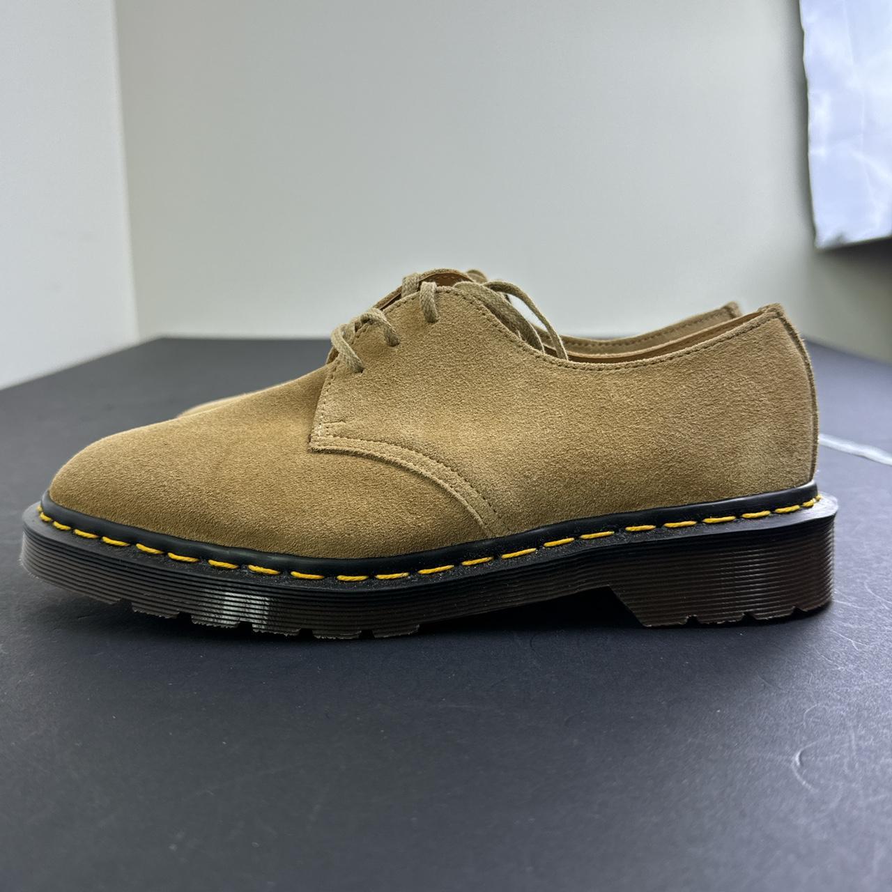 Made in England doc marten clog shoes boots Suede... - Depop