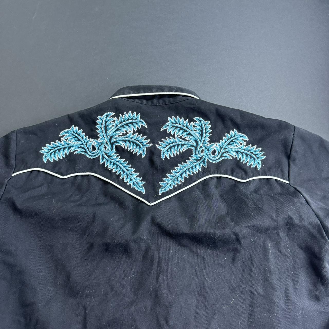 Vintage 80s , 90s rodeo Top button top Super sick... - Depop