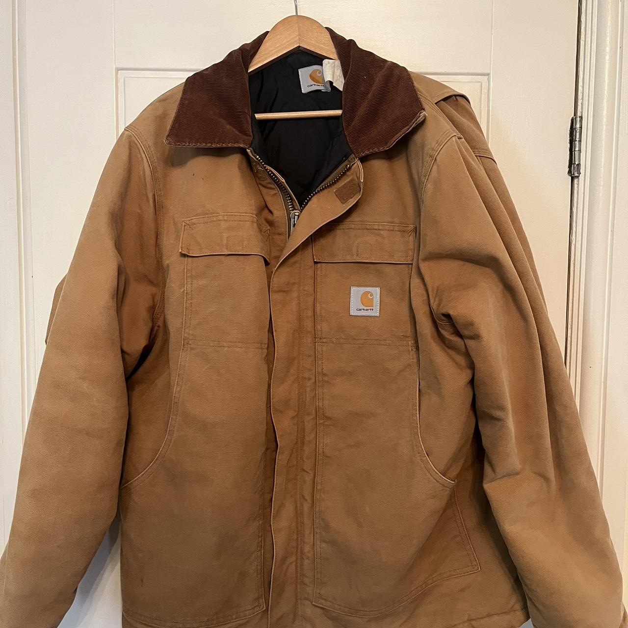 Carhartt Work Jacket, still in great condition.... - Depop