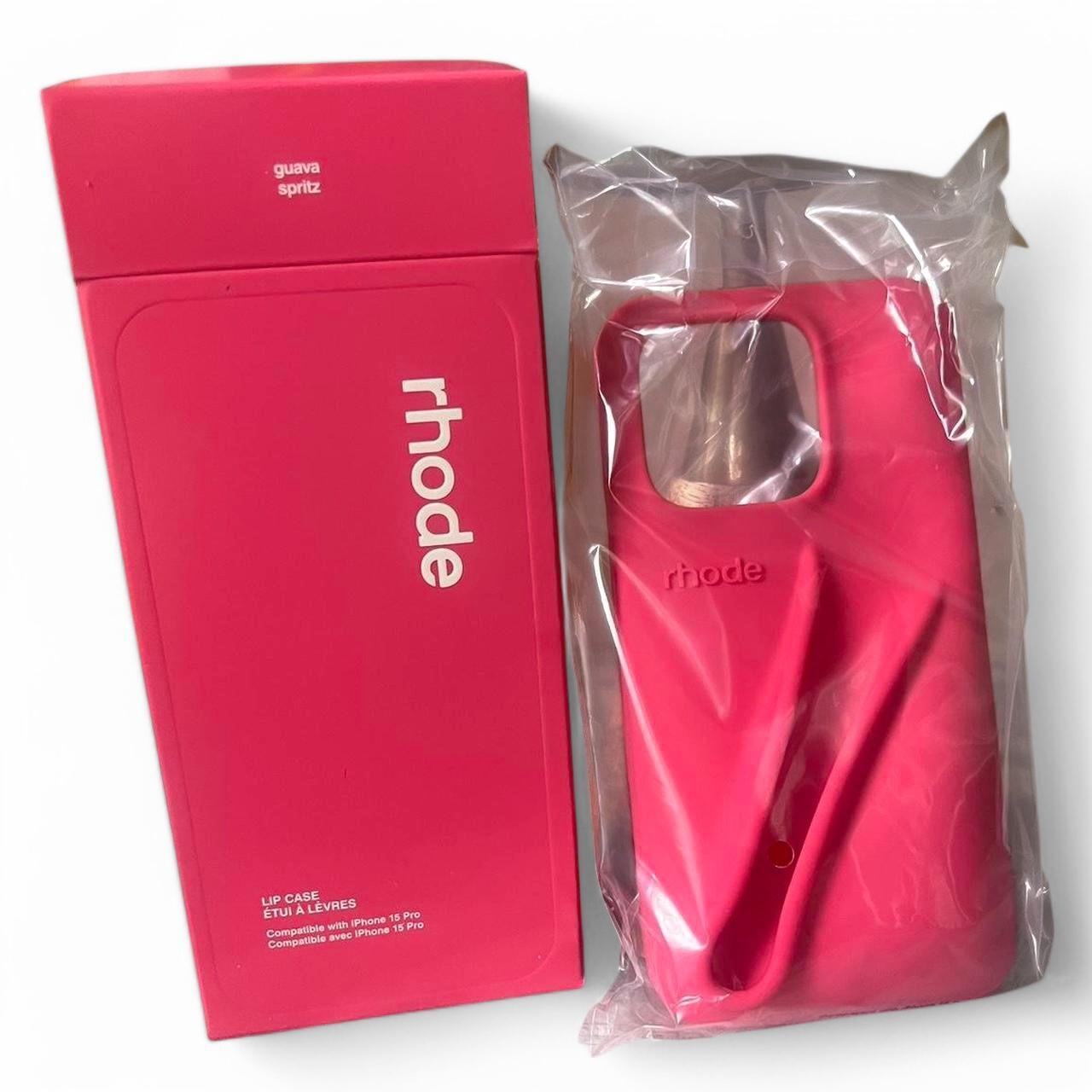 Rhode iPhone 15 Pro guava spritz phone Case Limited... | Depop