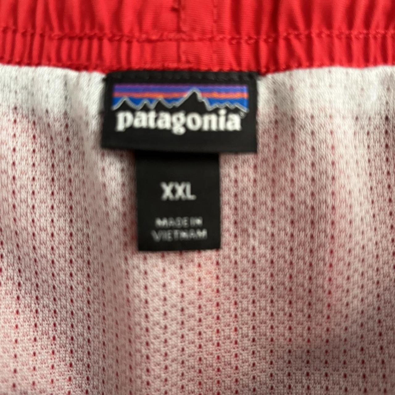 Patagonia Mens baggies red shorts size xxl with mesh... | Depop