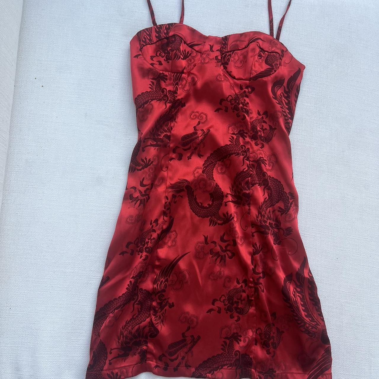 Princess Polly cherry red mini dress. So super cute,... - Depop