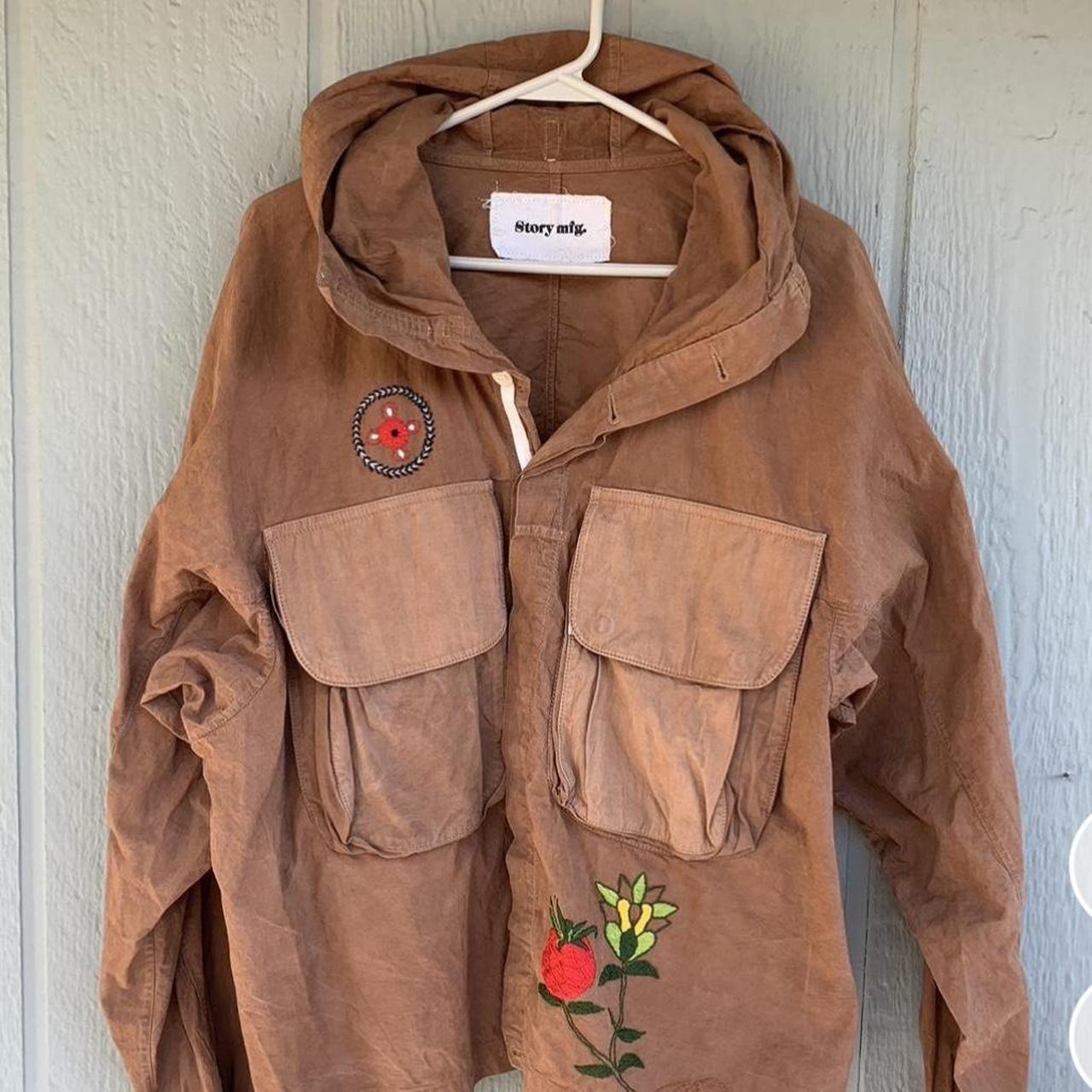 Story mfg forager jacket unisex Measurements 25x25 - Depop
