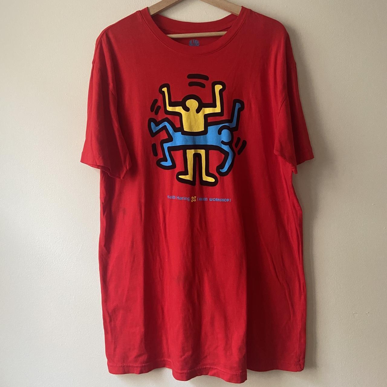 Alien Workshop Men's Red T-shirt | Depop