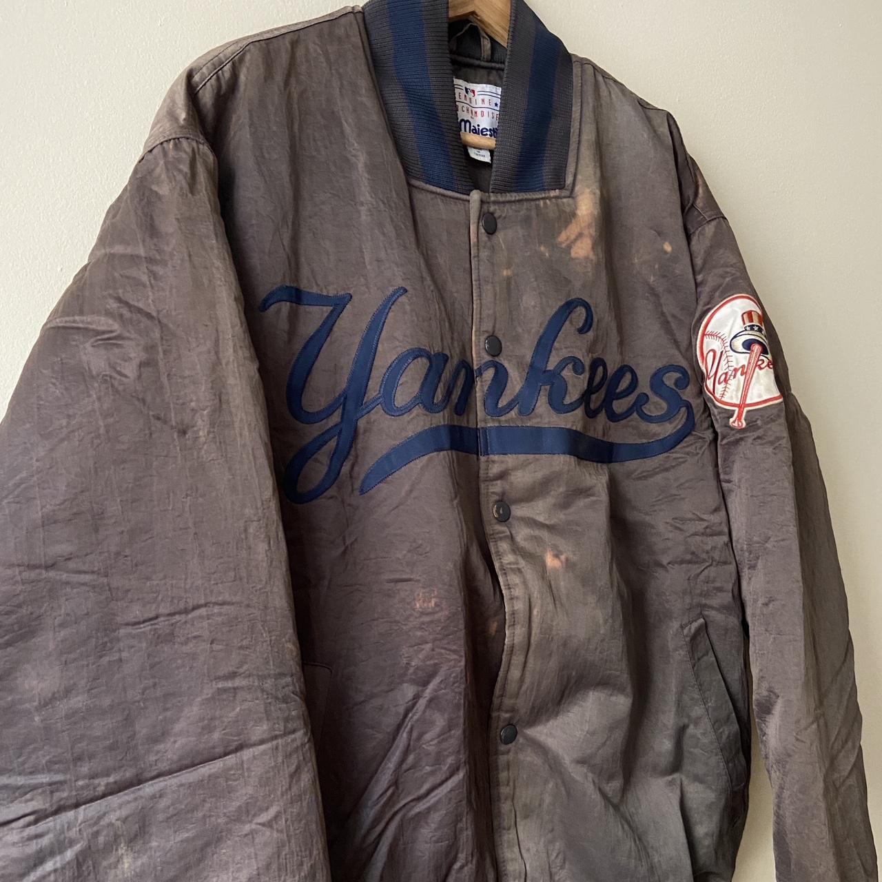 Majestic Athletic Men's Brown Jacket | Depop