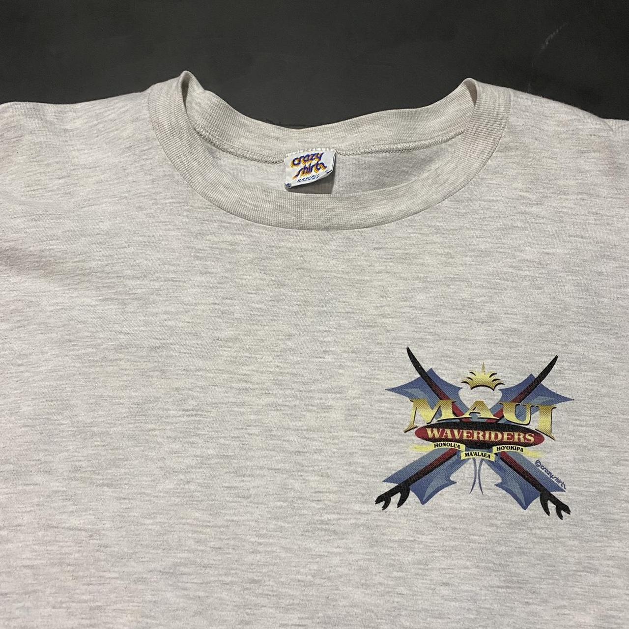 Vintage 90s Crazy Shirts Maui Hawaii Surf XL USA... - Depop