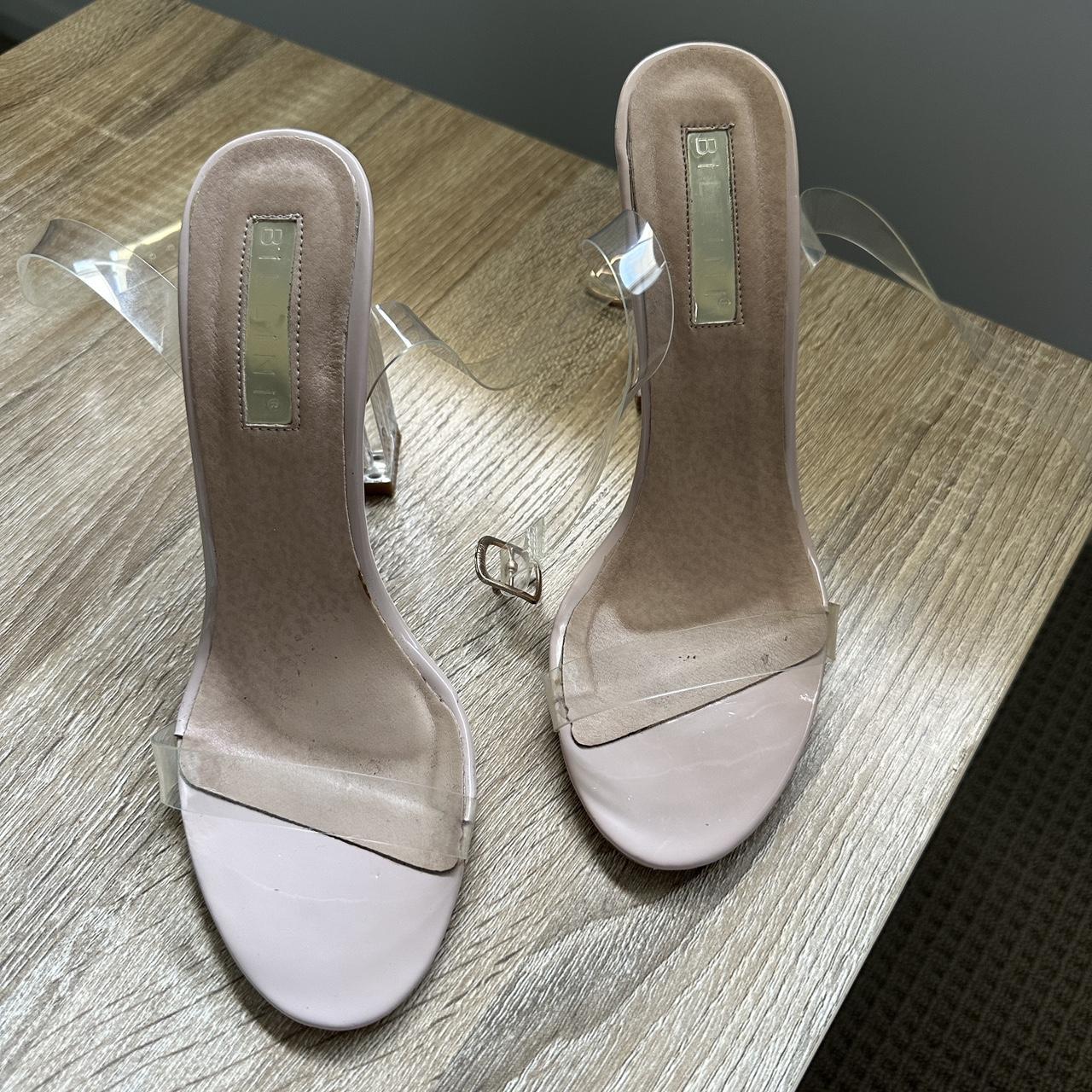 billini inca heels in nude - size AU 7 worn a... | Depop