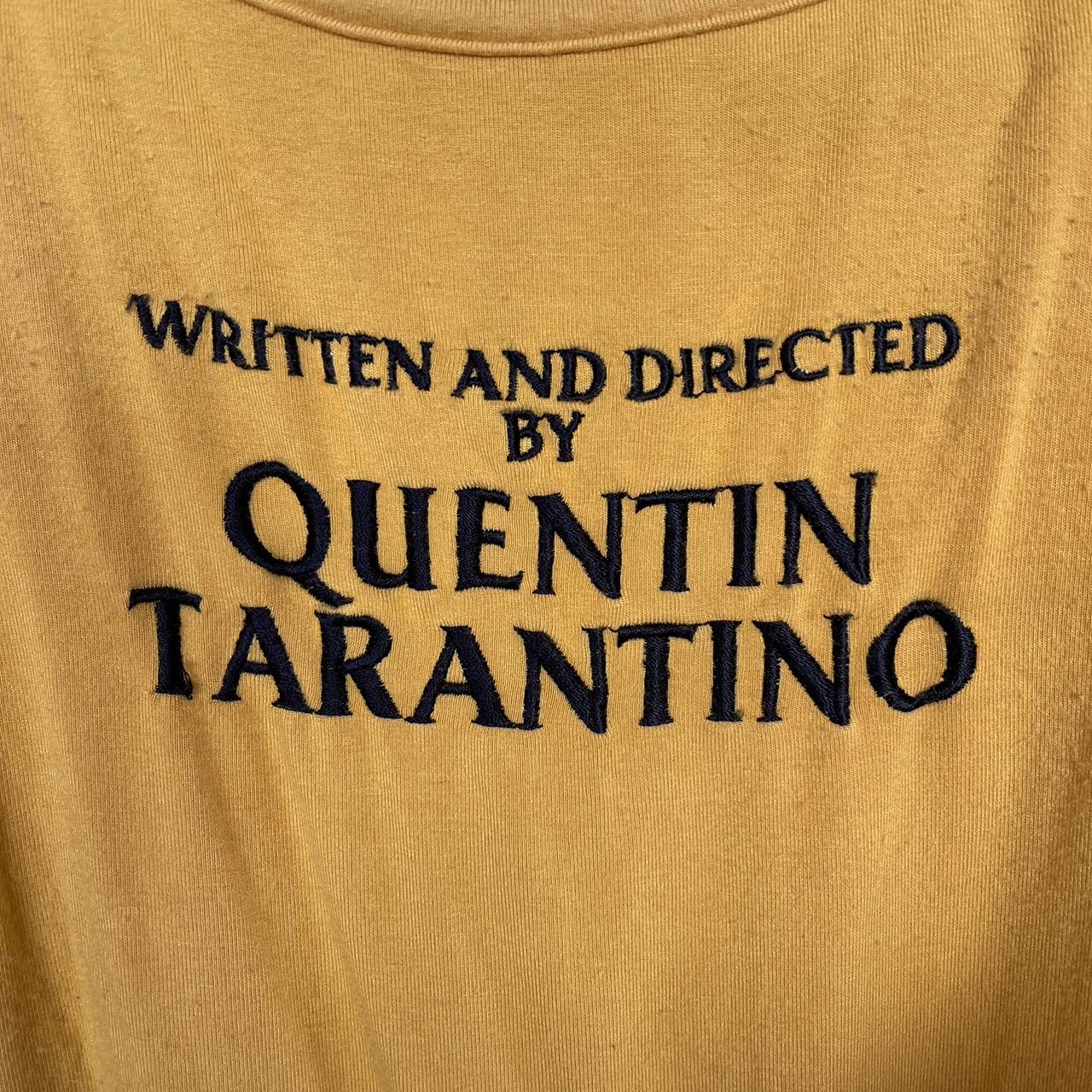 Written and Directed by Quentin Tarantino yellow... - Depop