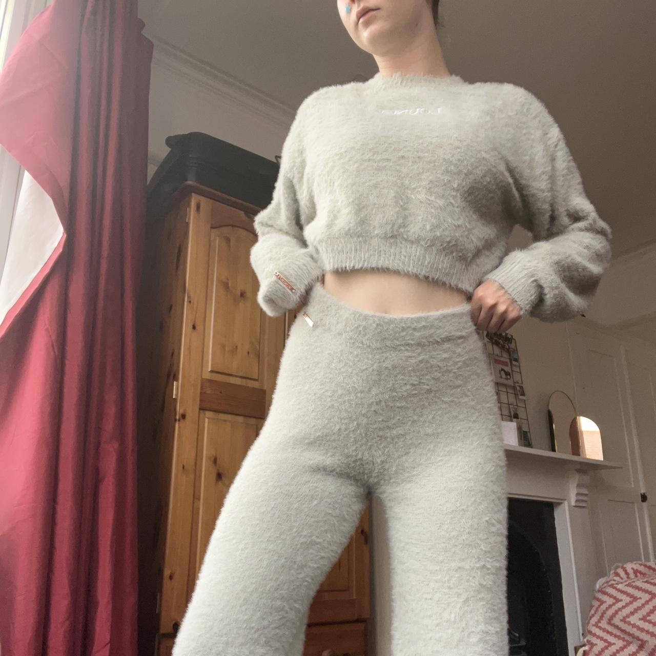 LOUNGE underwear mint green fuzzy lounge set!! Sooo... - Depop