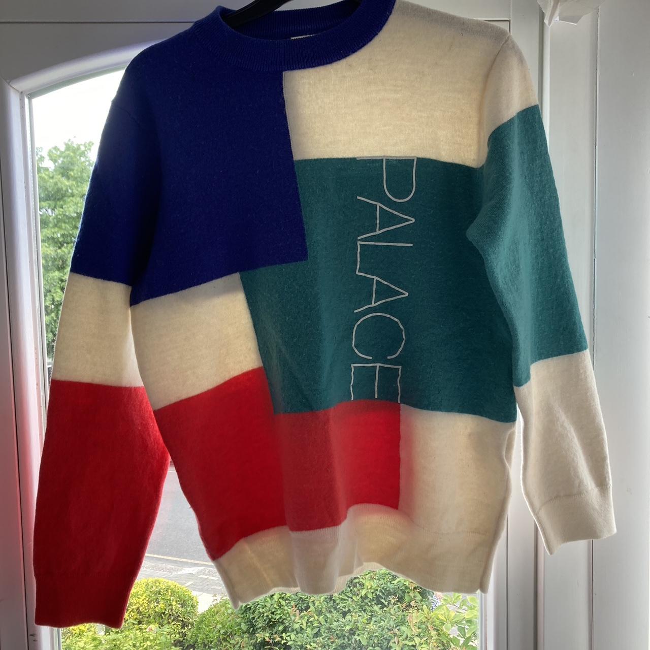 PALACE KNIT JUMPER SICK DESIGN MESSAGE ABT PRICE... - Depop
