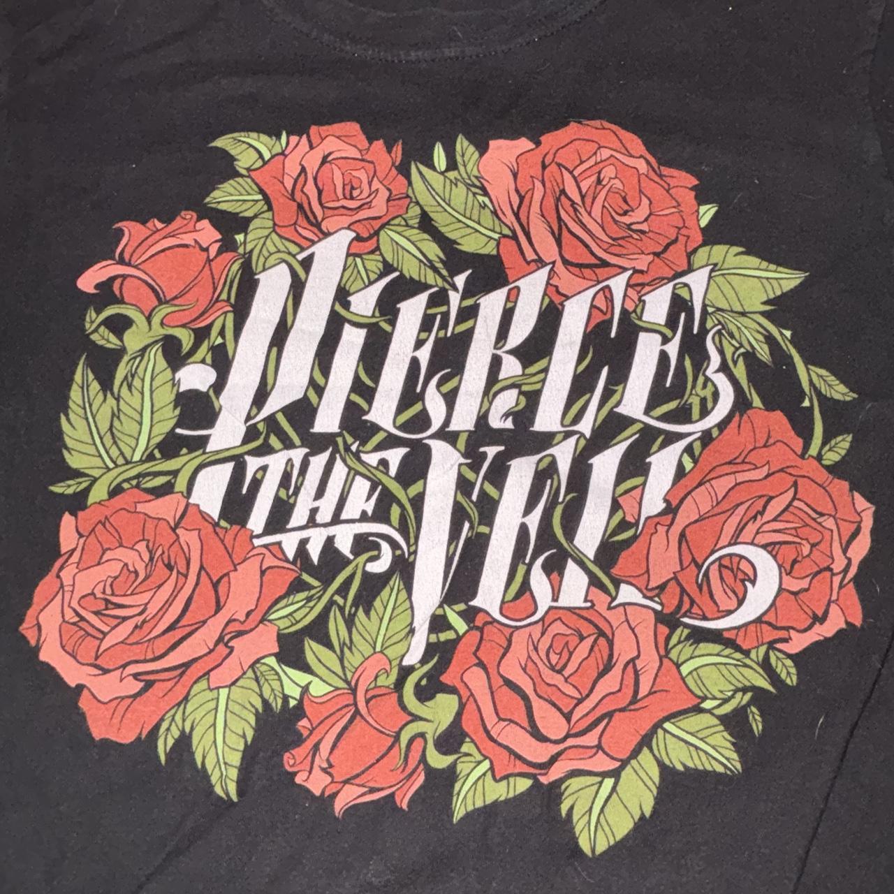 VINTAGE pierce the veil roses graphic t shirt **not... - Depop