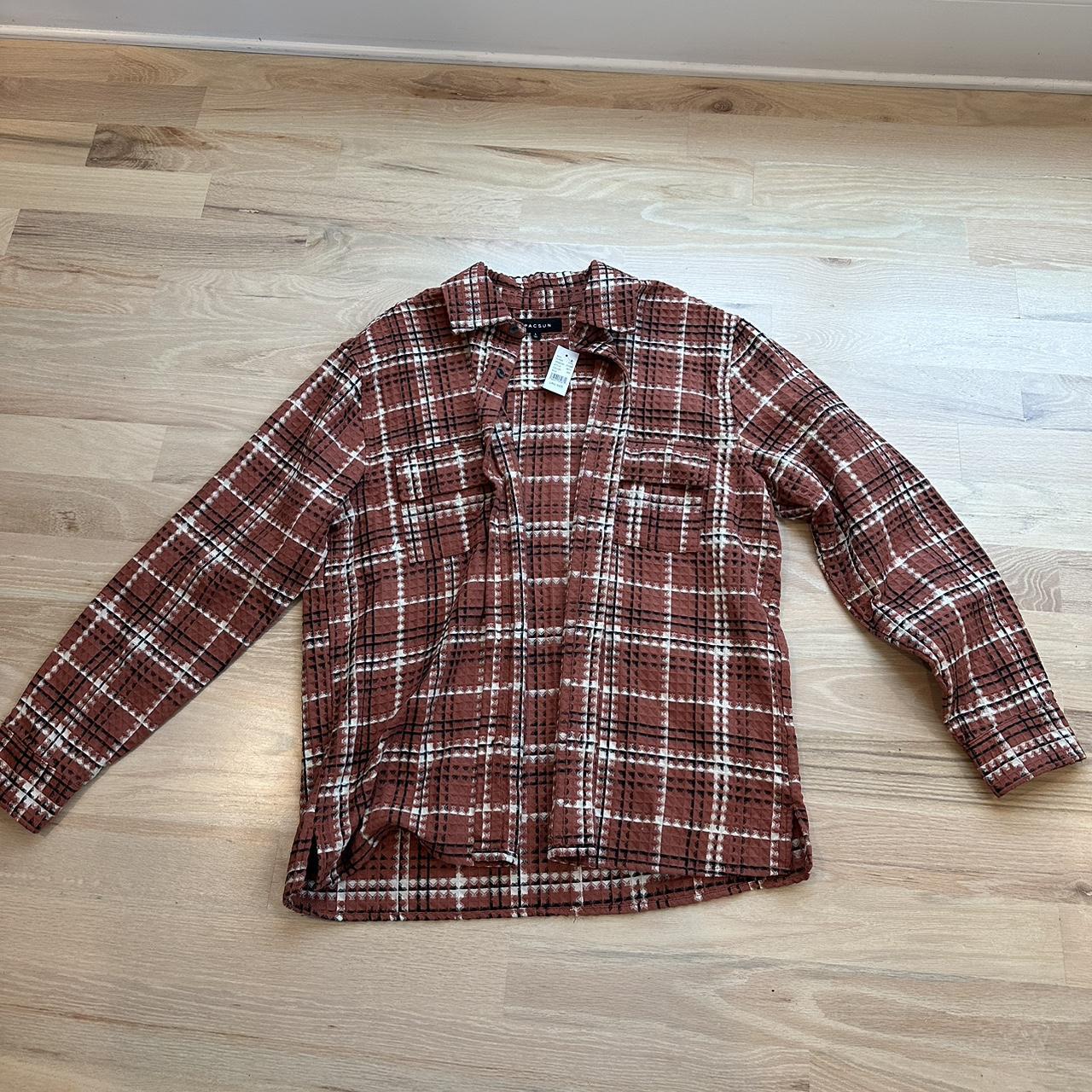 PacSun red shacket - Depop