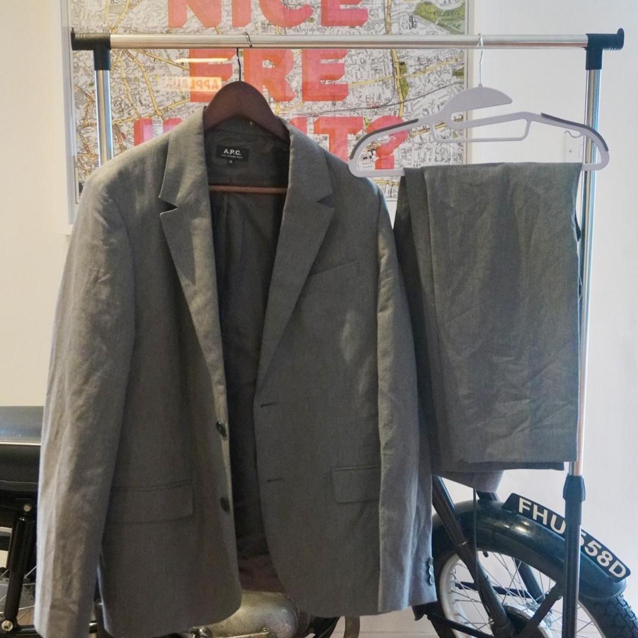 APC Suit Grey *Immaculate #APC - Depop