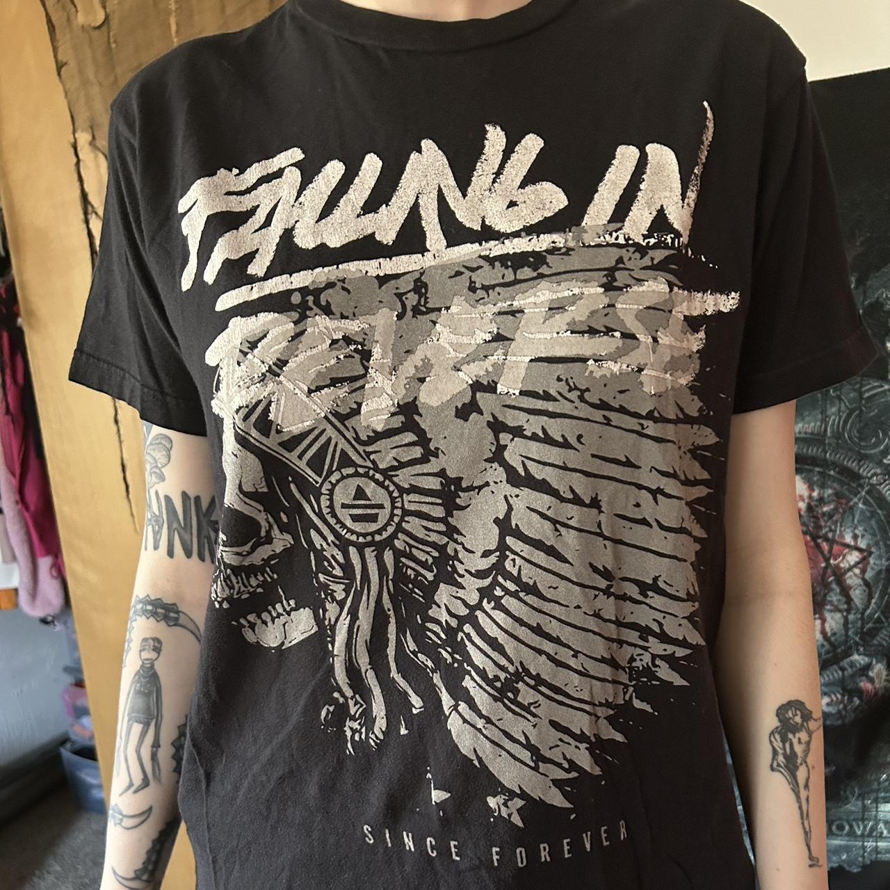 🕷️ Vintage Falling in Reverse T Shirt 🕷️ 🕷️ Marked... - Depop