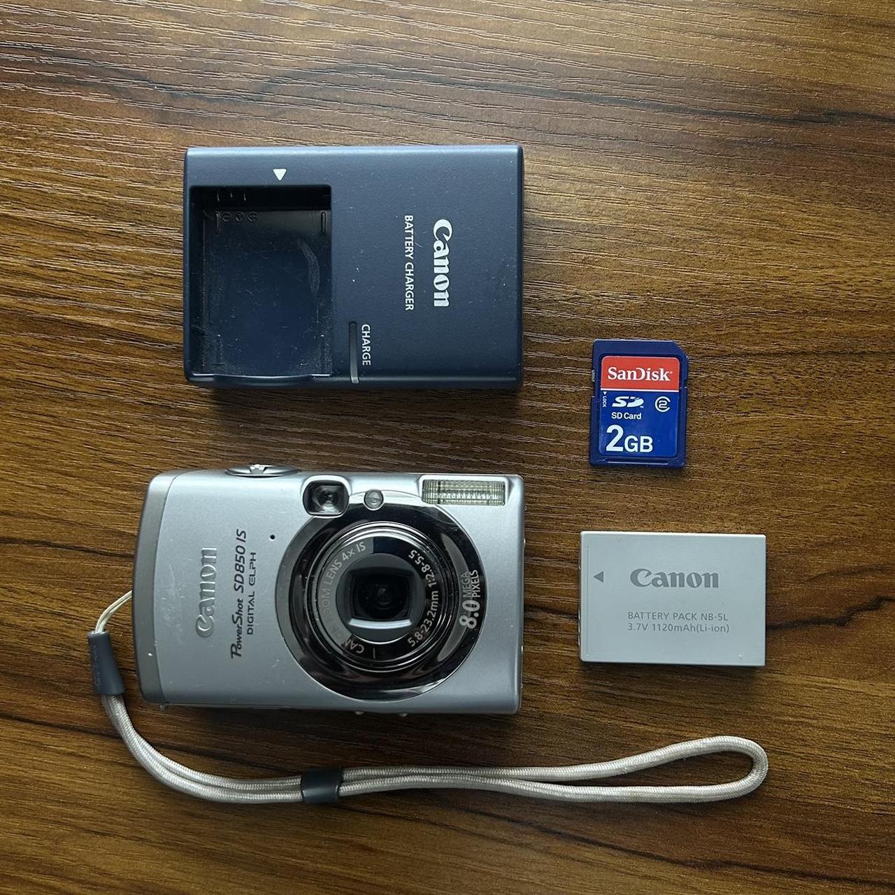 canon powershot sd850is digital camera selling my... - Depop