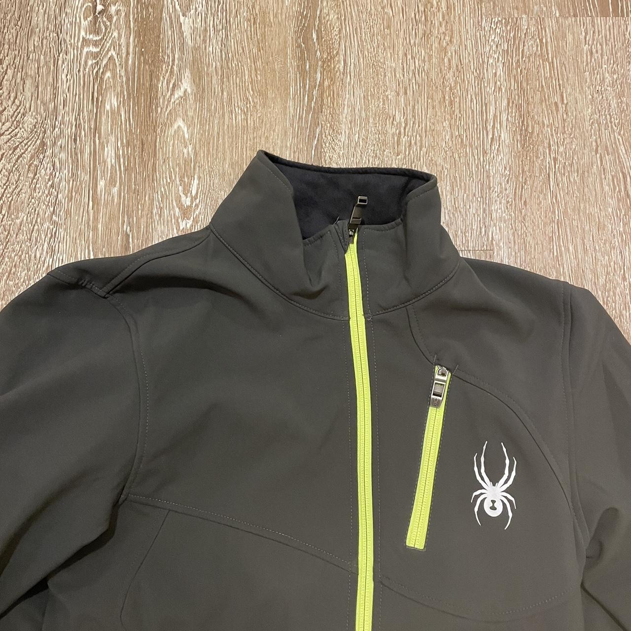 Grey Spider jacket. Worn a handful of times. Adult... - Depop