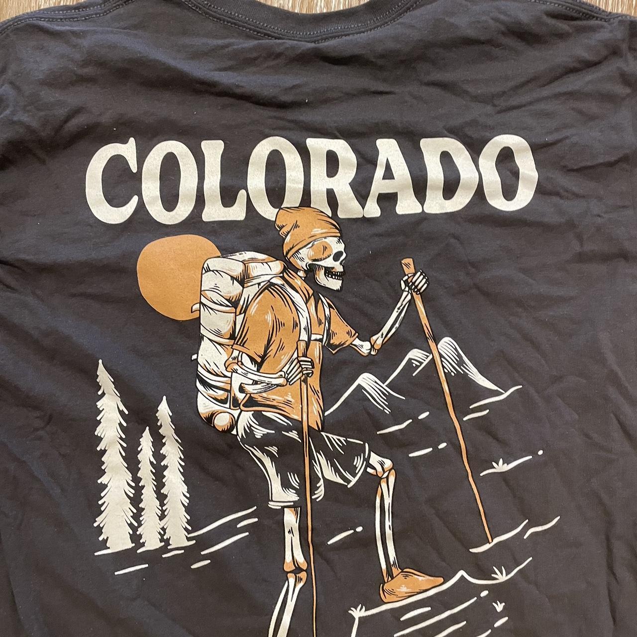 Colorado skeleton hiker shirt Size M Never worn... - Depop