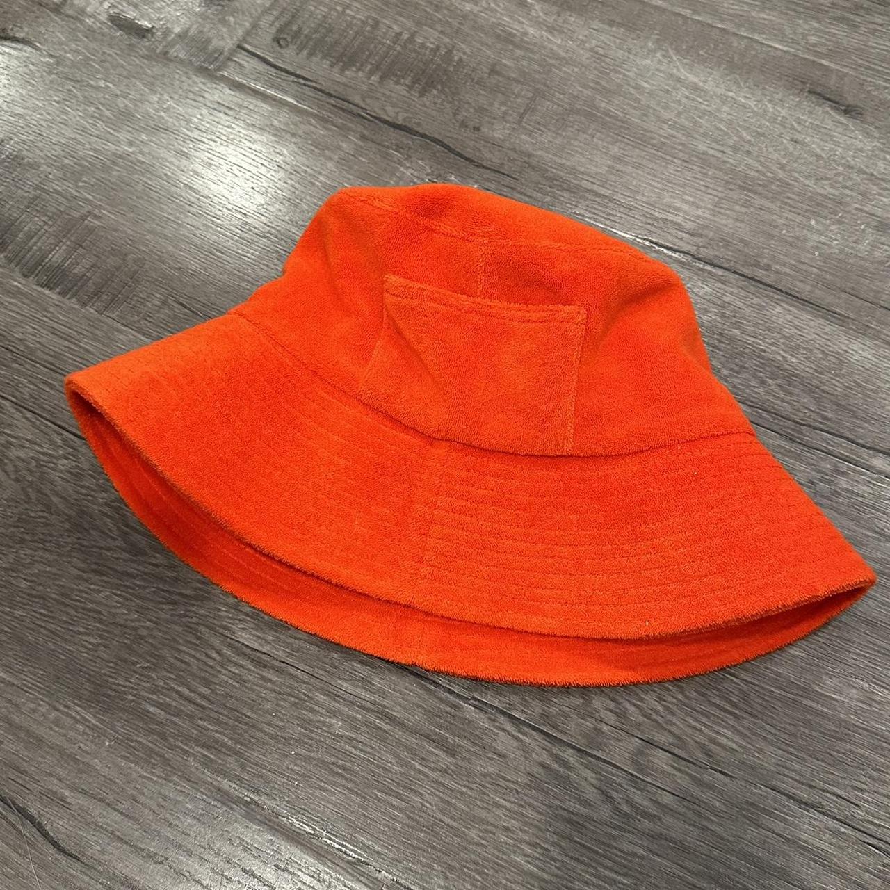 Red terry Lack of Color bucket hat ️ Perfect for... - Depop