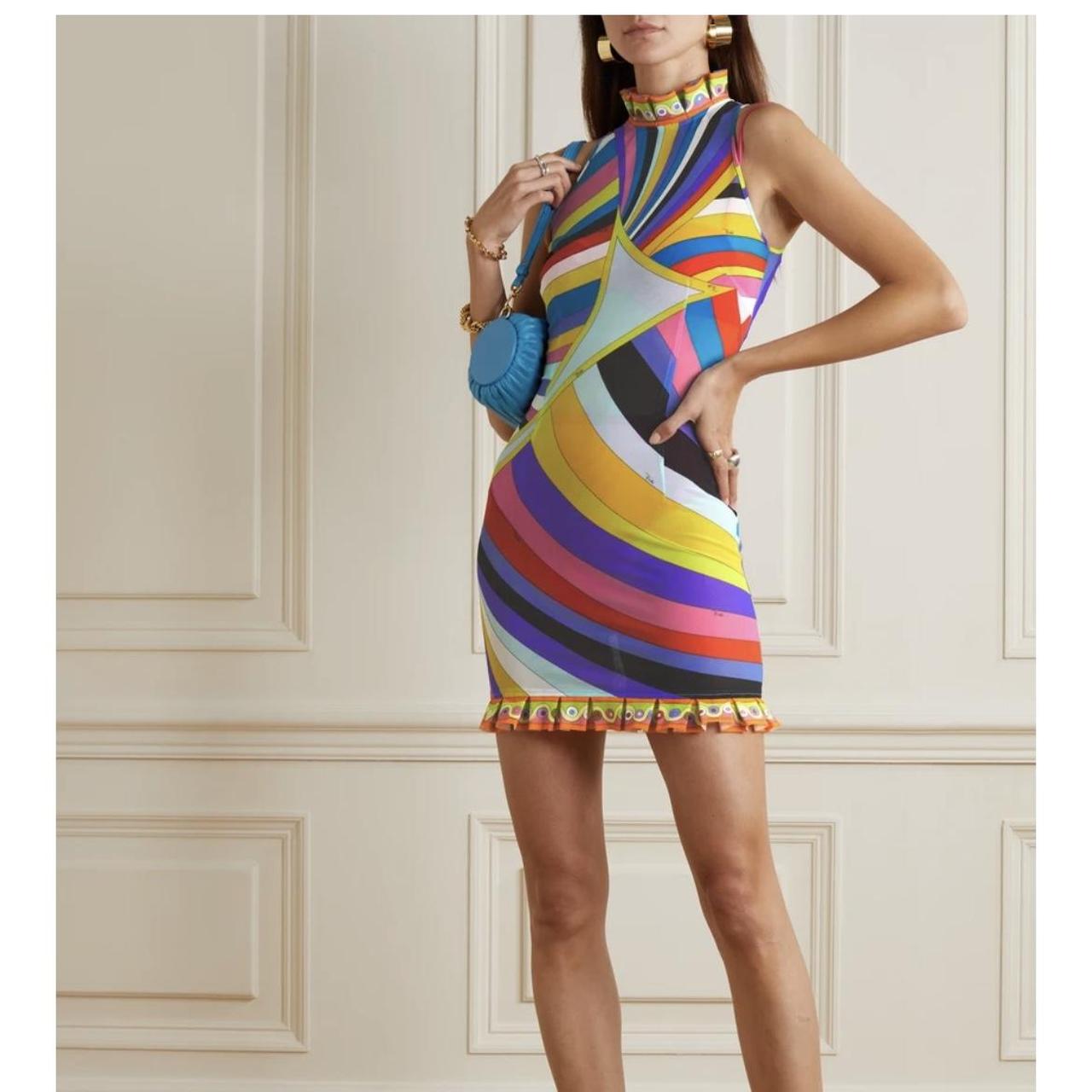 Emilio Pucci Womens Multi Dress Depop