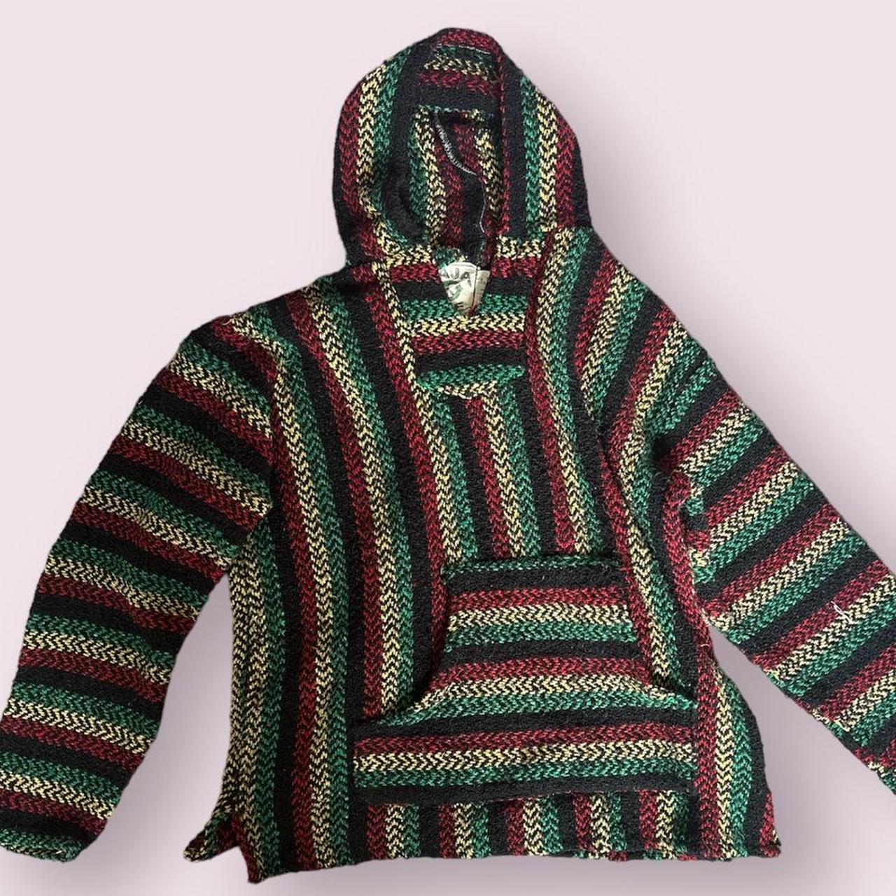 Baja Joe hippie sweater/ sweatshirt Size Large... - Depop