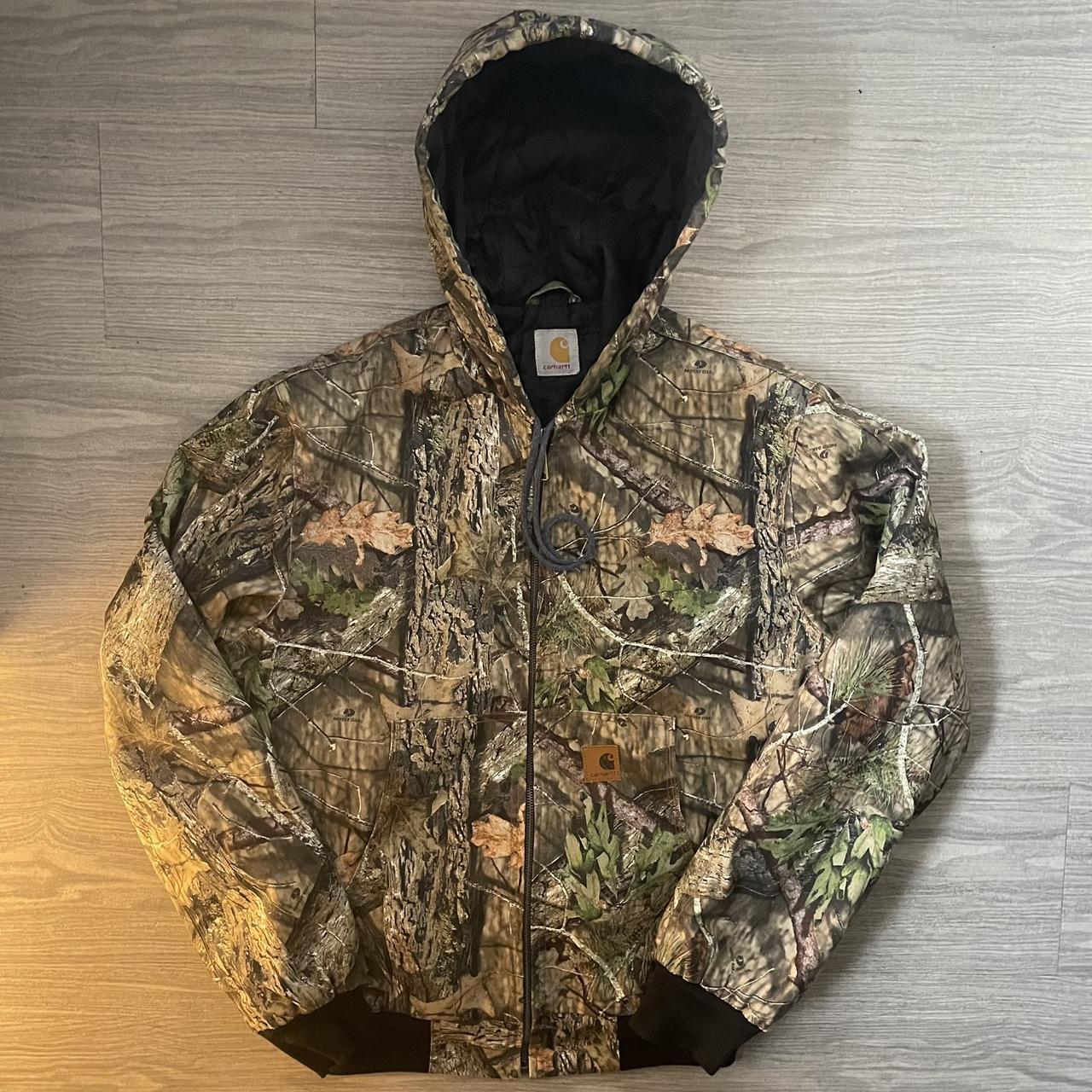 Carhartt Realtree camo workwear jacket size small... - Depop