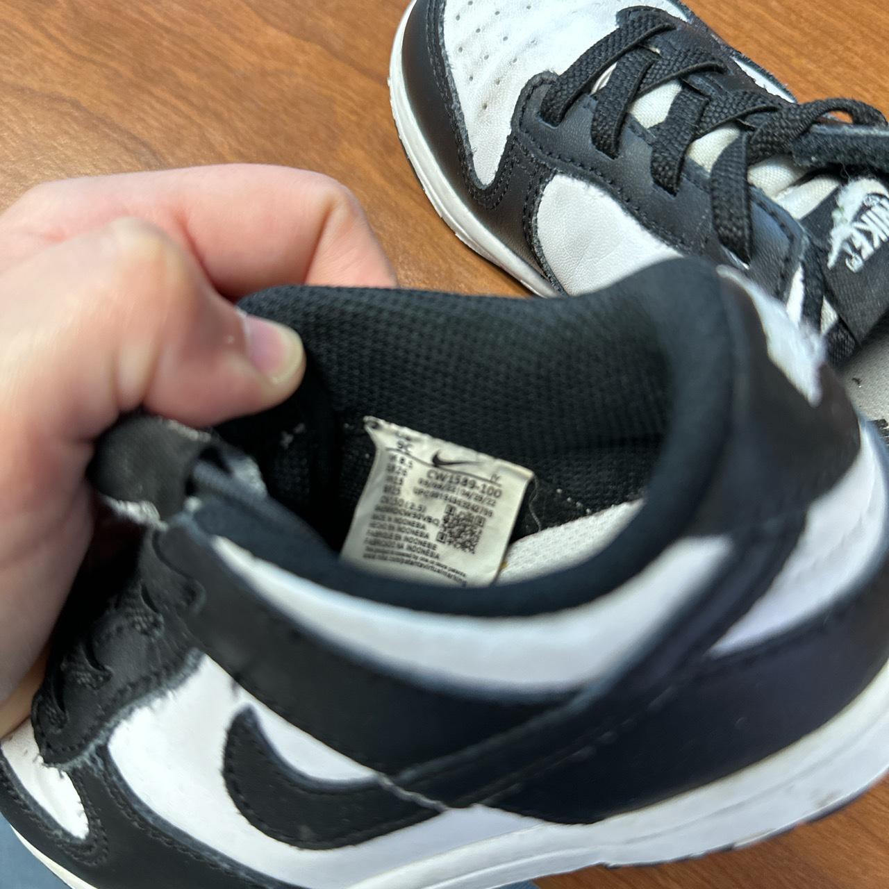 Nike Dunk Pandas Size 9C kids. See pics for... - Depop