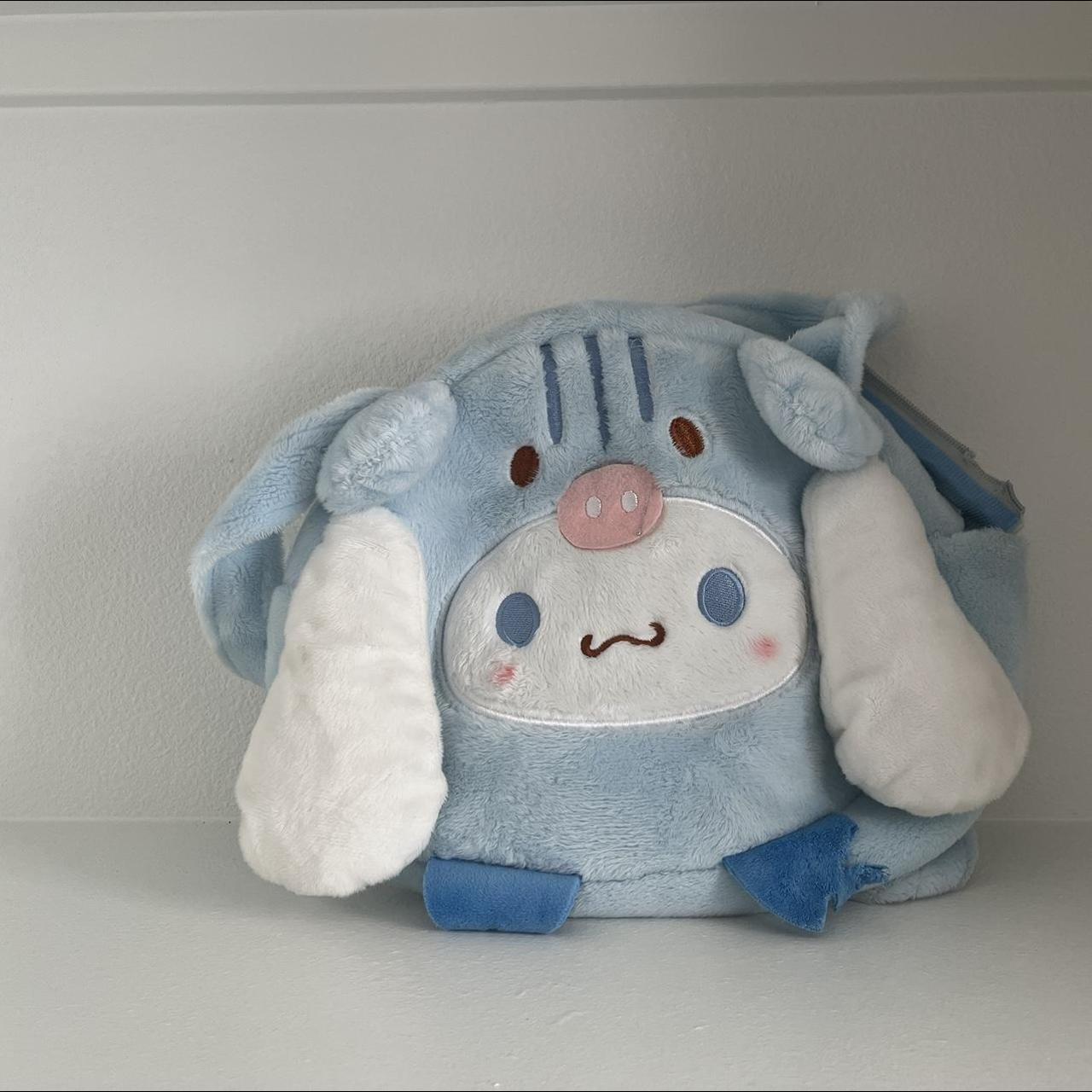 SANRIO Cinnamoroll Blue Plush Handbag -Sanrio Blue... - Depop