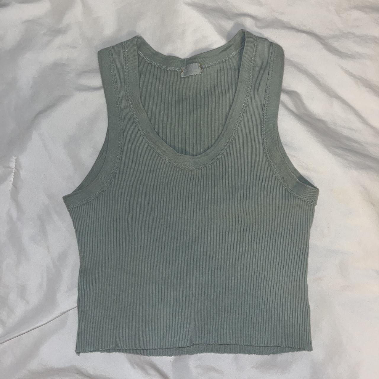 rare connor tank sage green, discontinued never... | Depop