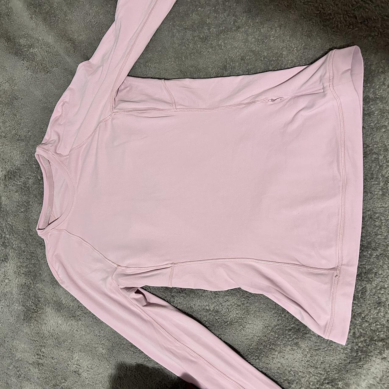 Lululemon Pink Swiftly Tech long sleeve (limited... - Depop