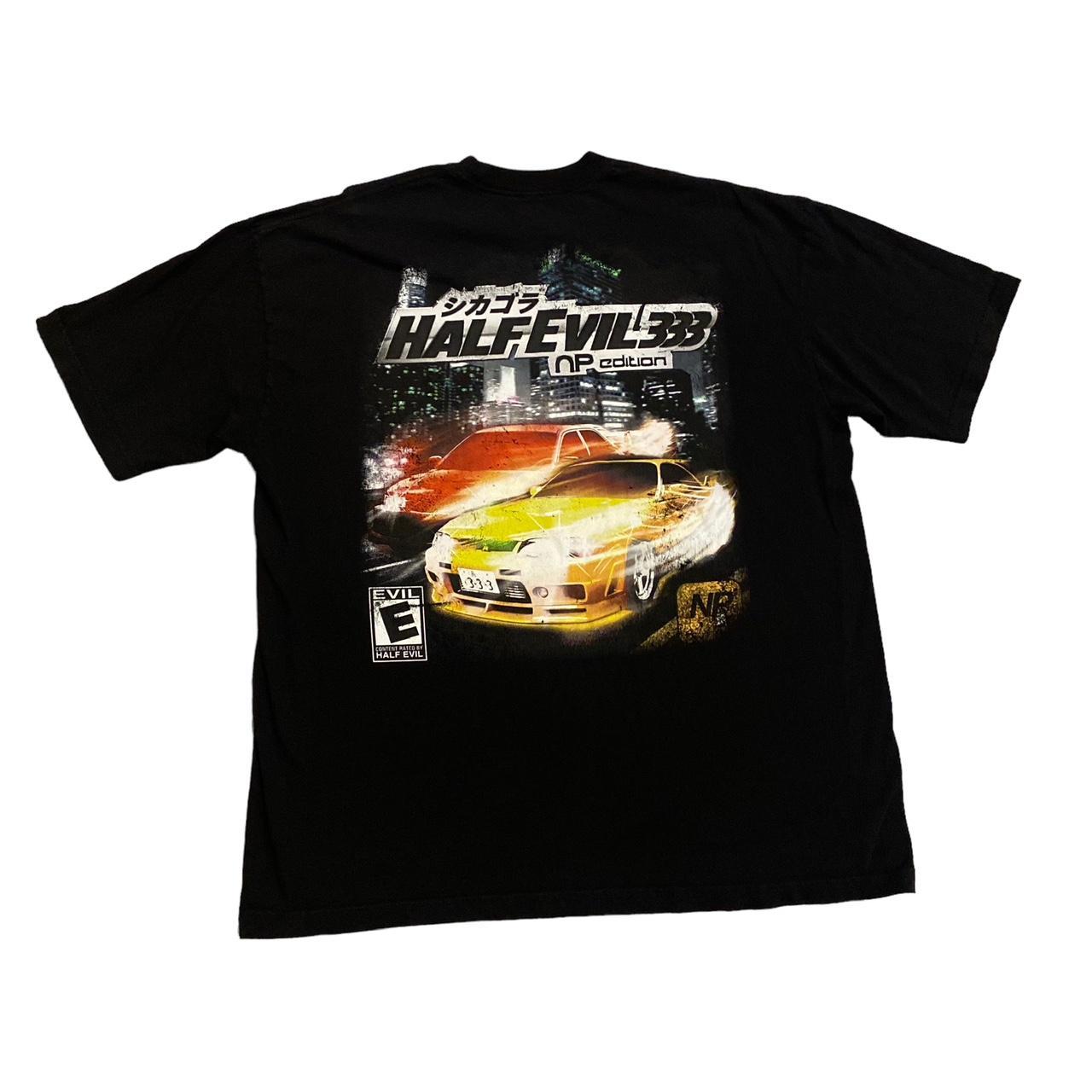half evil x midnight club vintage psp game t shirt... - Depop