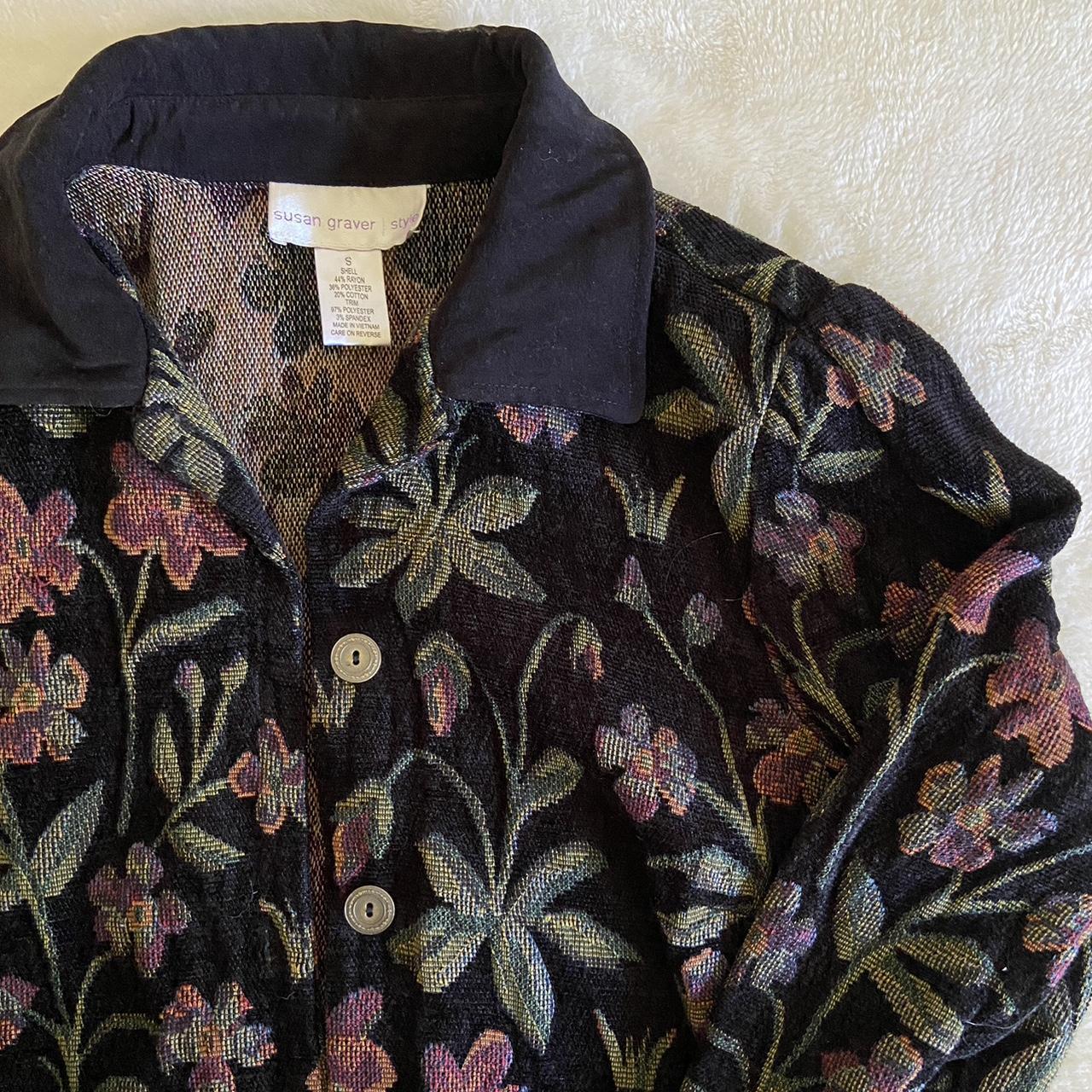 Susan Graver Womens Multi Jacket Depop