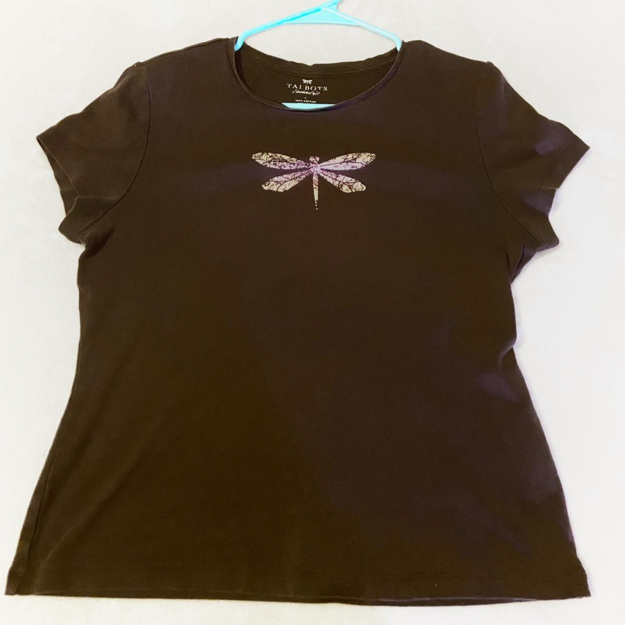 Talbots Women's Brown T-shirt | Depop