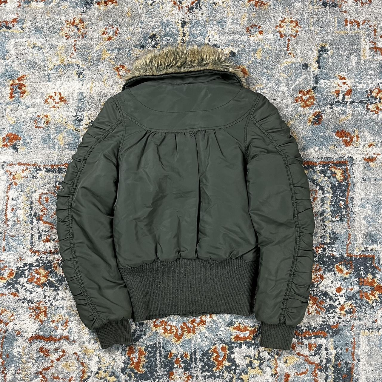 Diesel Men's Khaki Coat | Depop