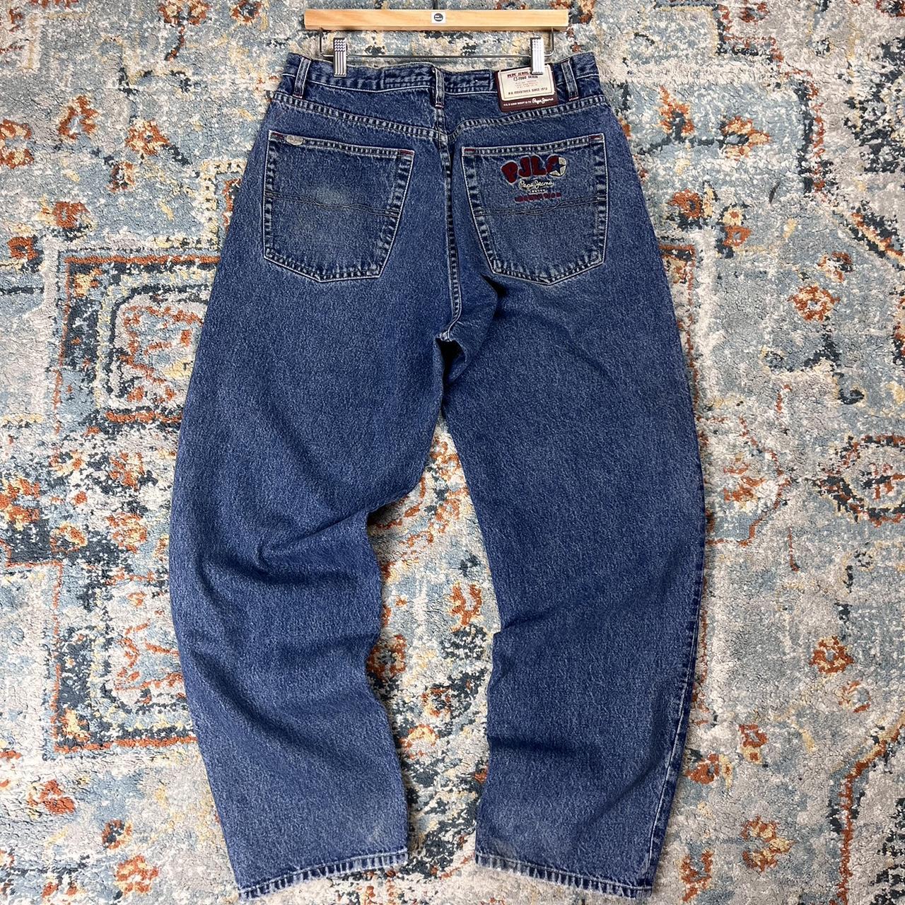 Pepe Jeans Men's Navy Jeans | Depop
