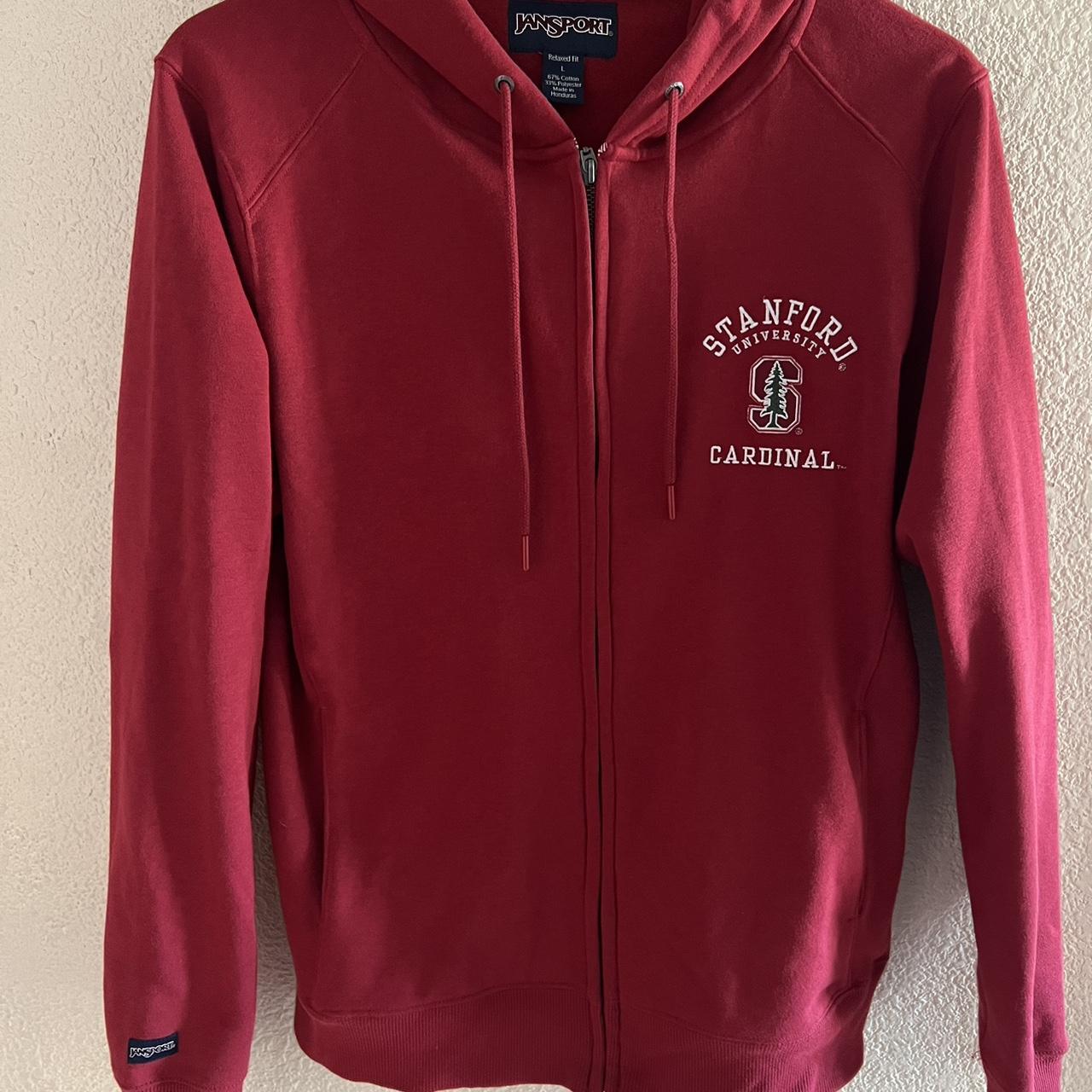 Vtg Jansport Stanford Cardinals Jacket Womens Sz L... - Depop